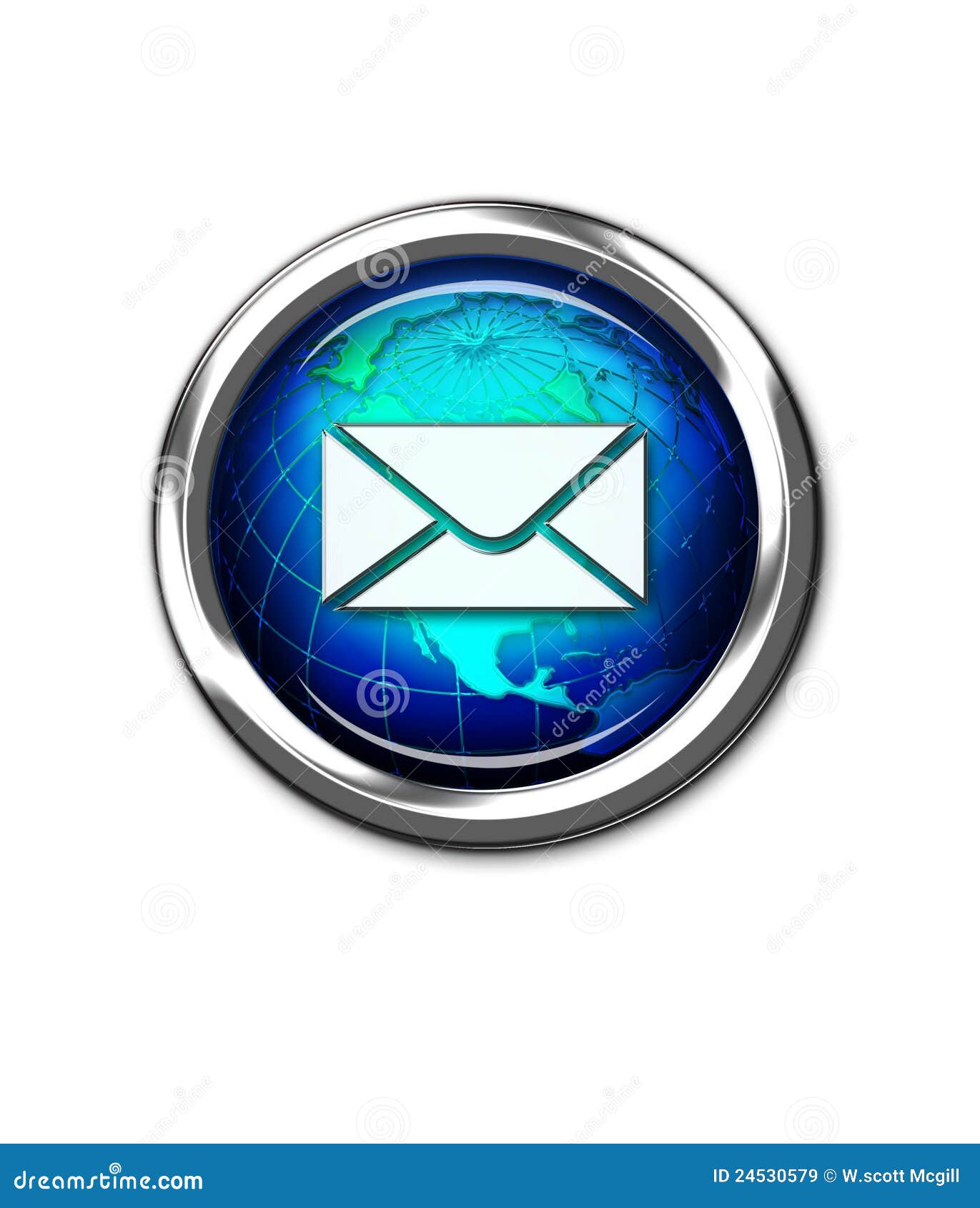 Email icon stock illustration. Illustration of clickable - 24530579