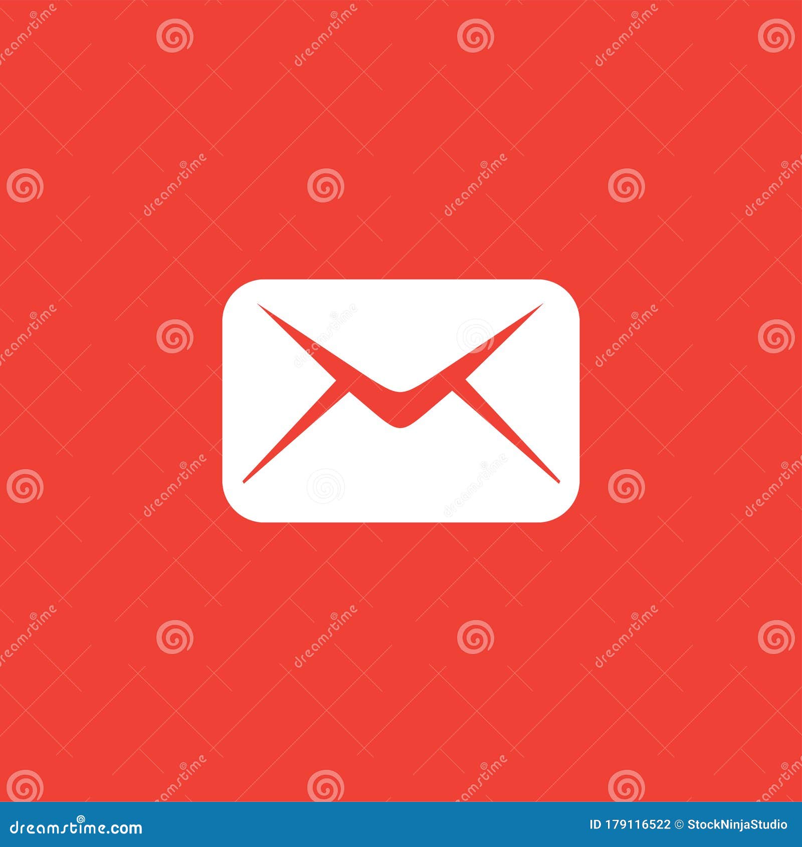 Red Email Icon