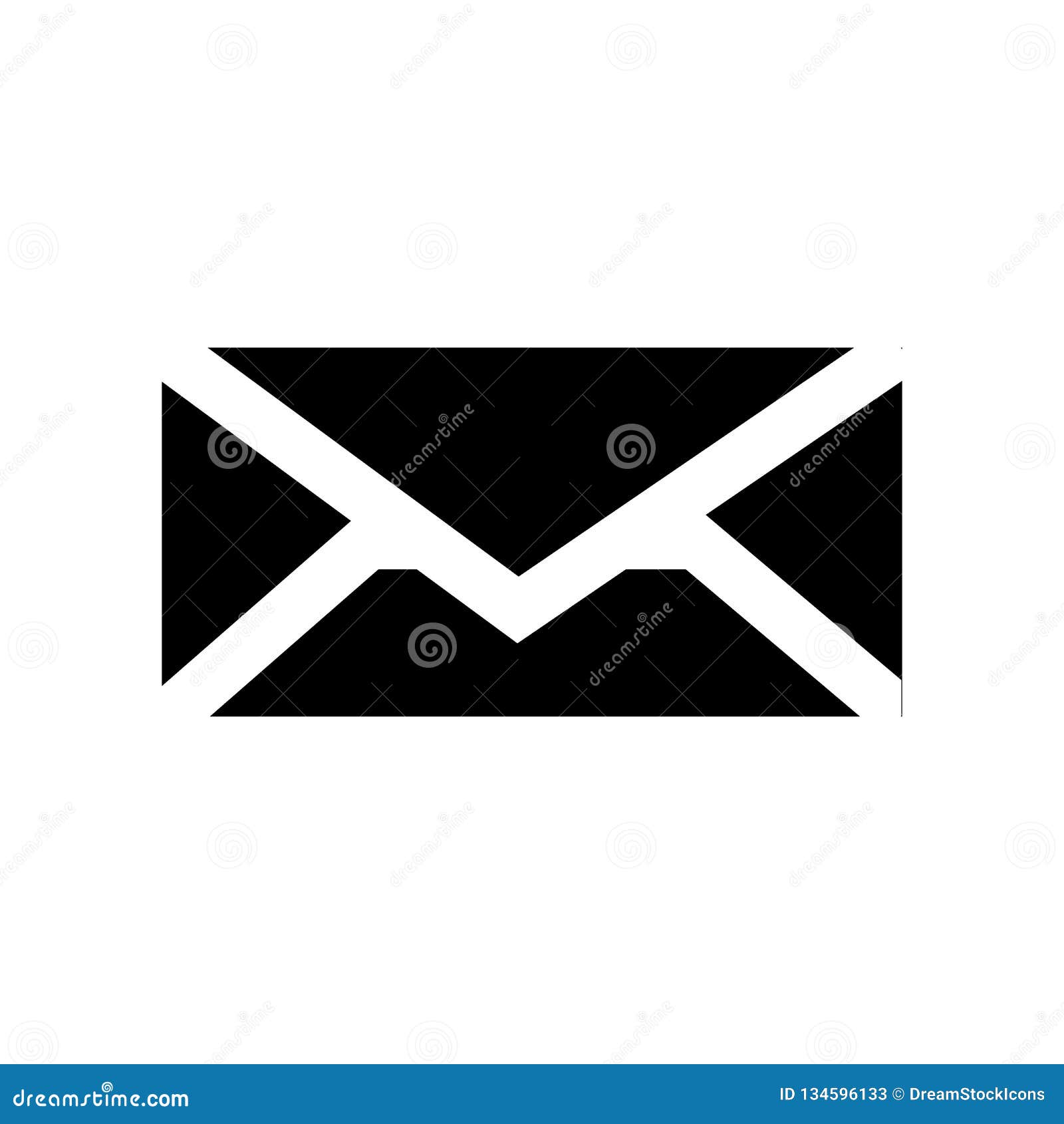 Email Icon Vector Isolated on White Background, Email Sign , Navigation ...