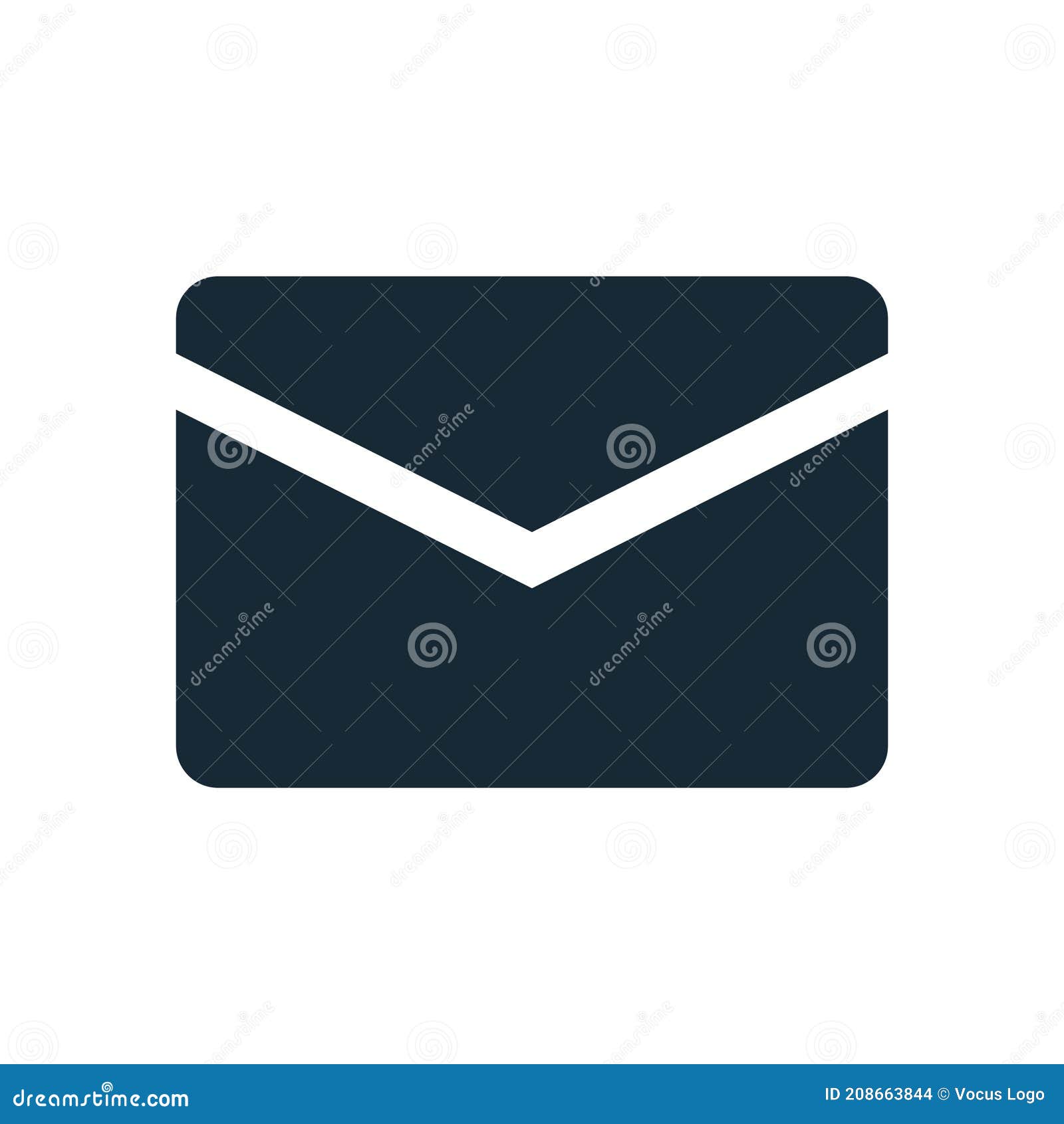 Email Icon Vector Logo Template Stock Vector - Illustration of design ...