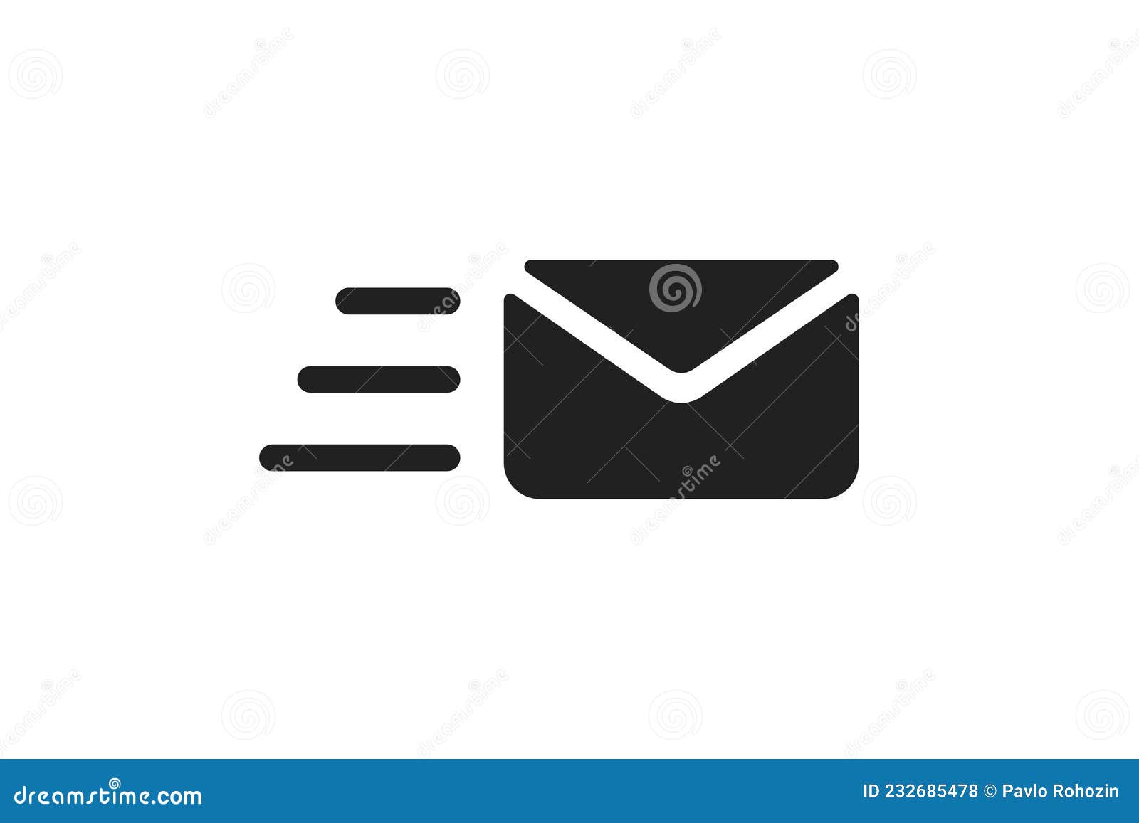 Email Icon. Website Message Sign. Web Mail Isolated Symbol Stock Vector ...