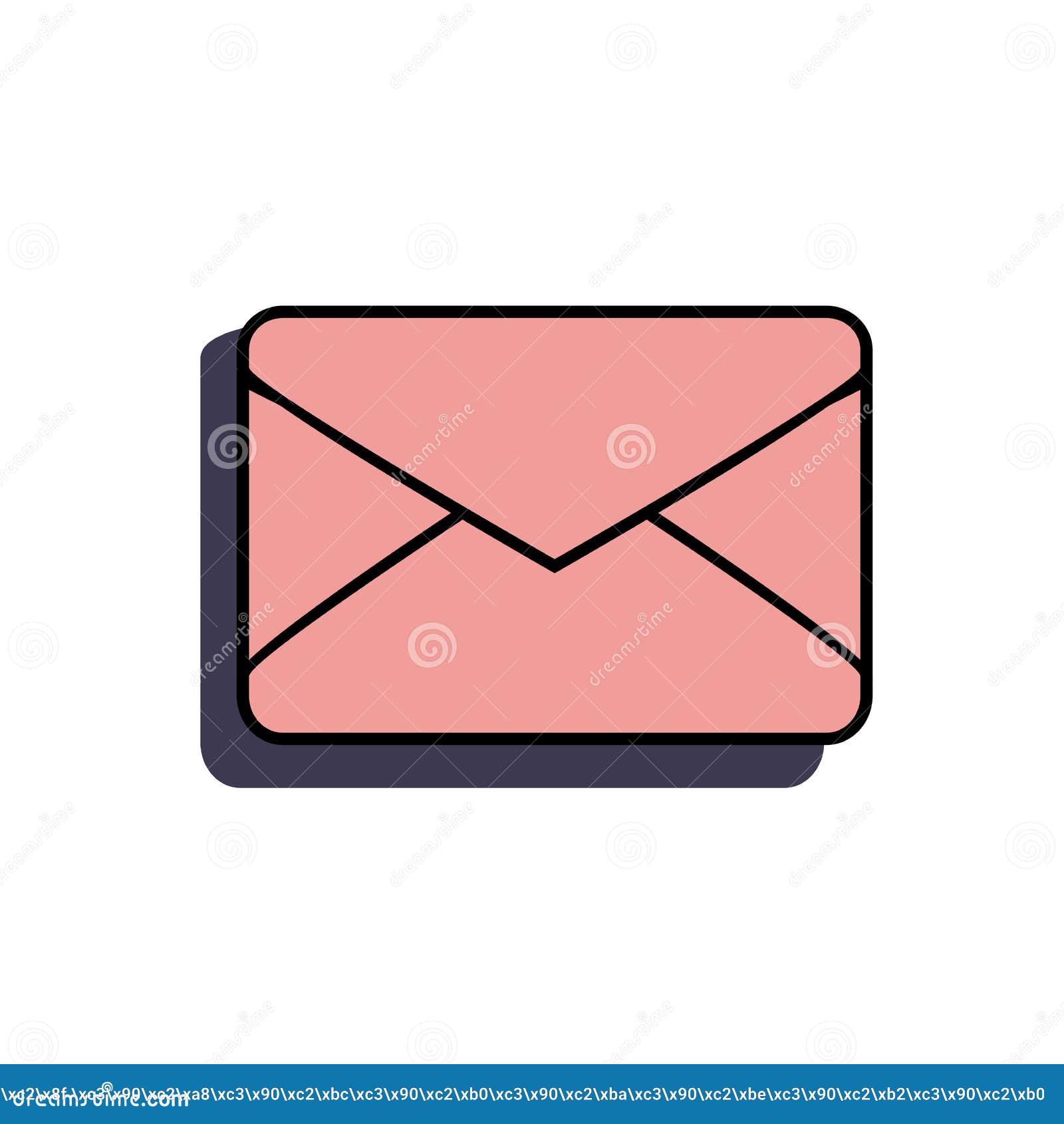 Email is an Interface Element of the Old Pc Windows 90s. in Retro ...
