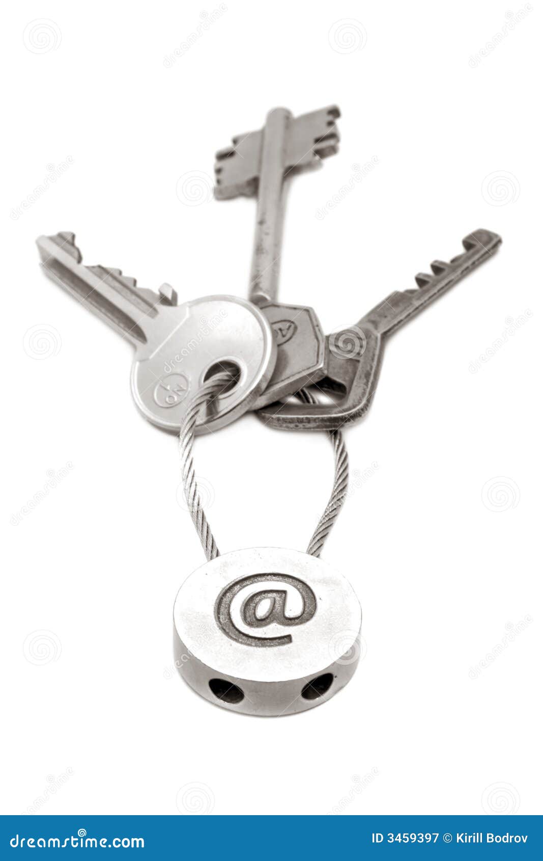 Email keys 2 stock image. Image of hack, network, chain - 3459397