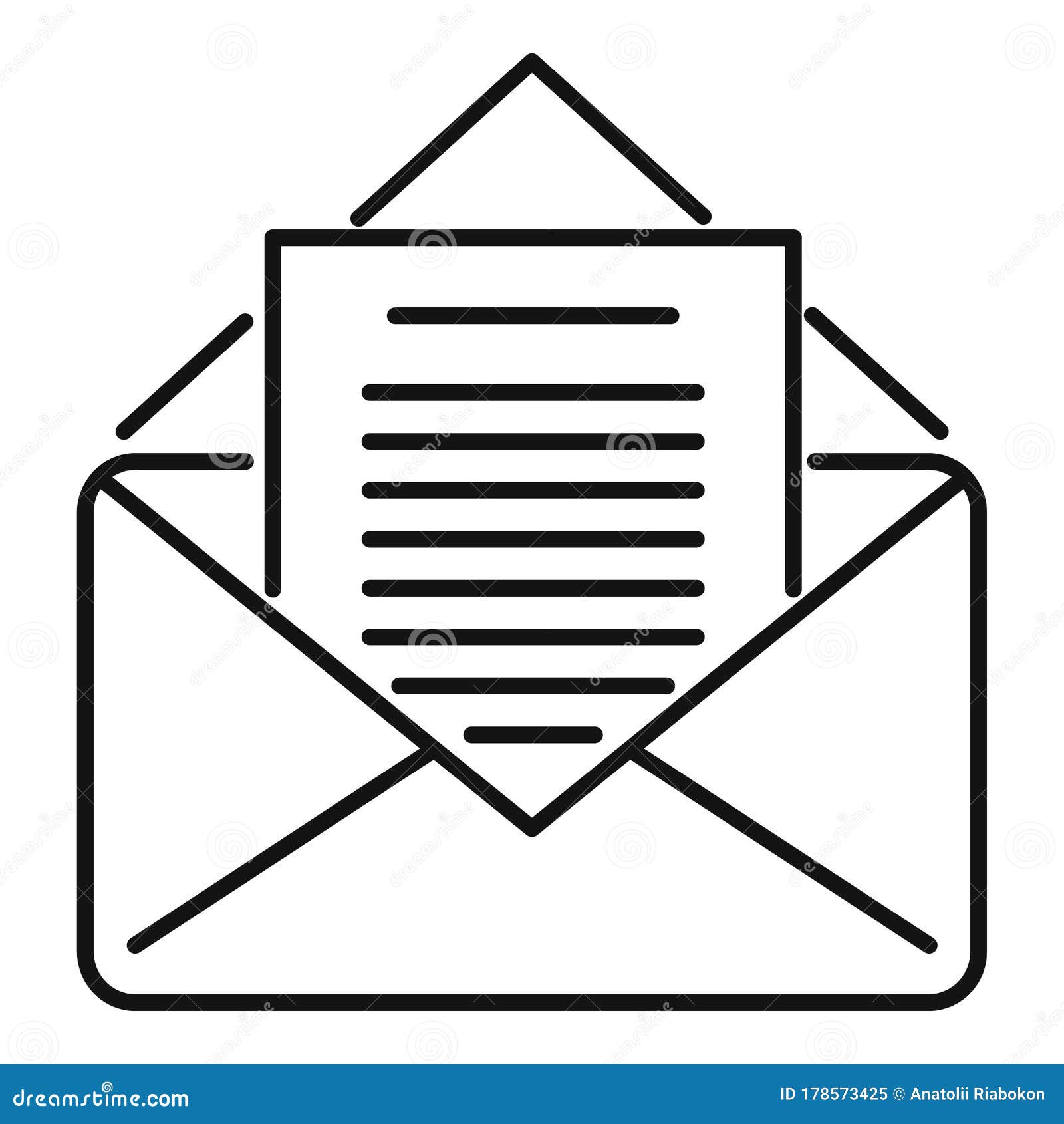 Invitation Icon Set With Different Styles Cartoon Vector ...