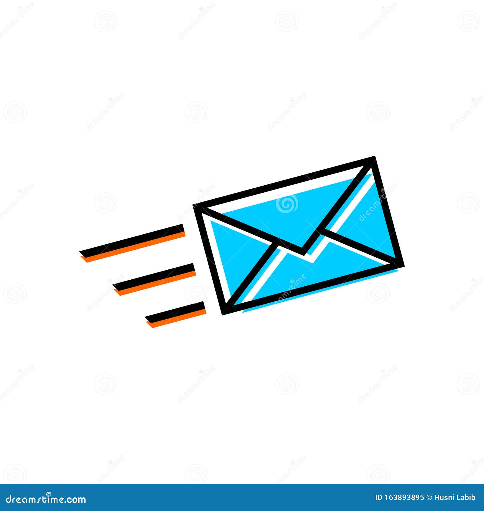 Email Letter Vector Icons stock vector. Illustration of newsletter ...