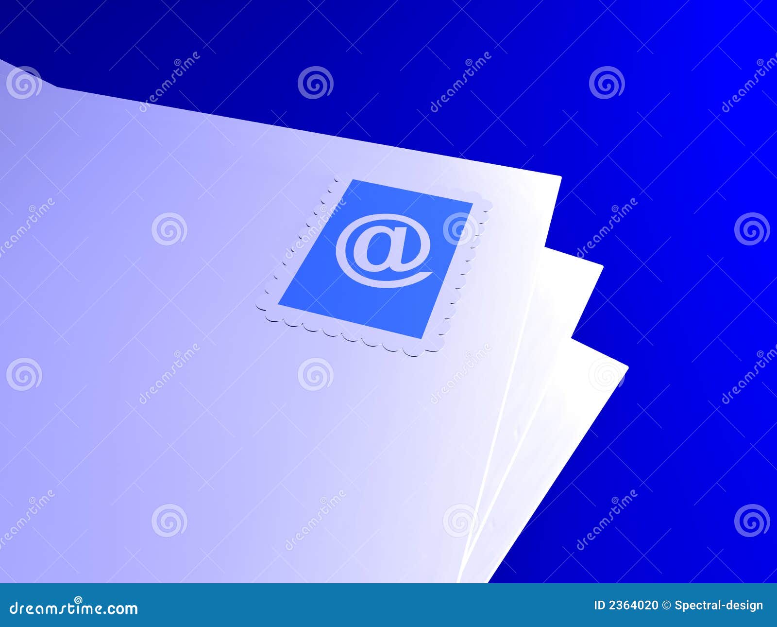 Email Letters stock illustration. Illustration of internet - 2364020
