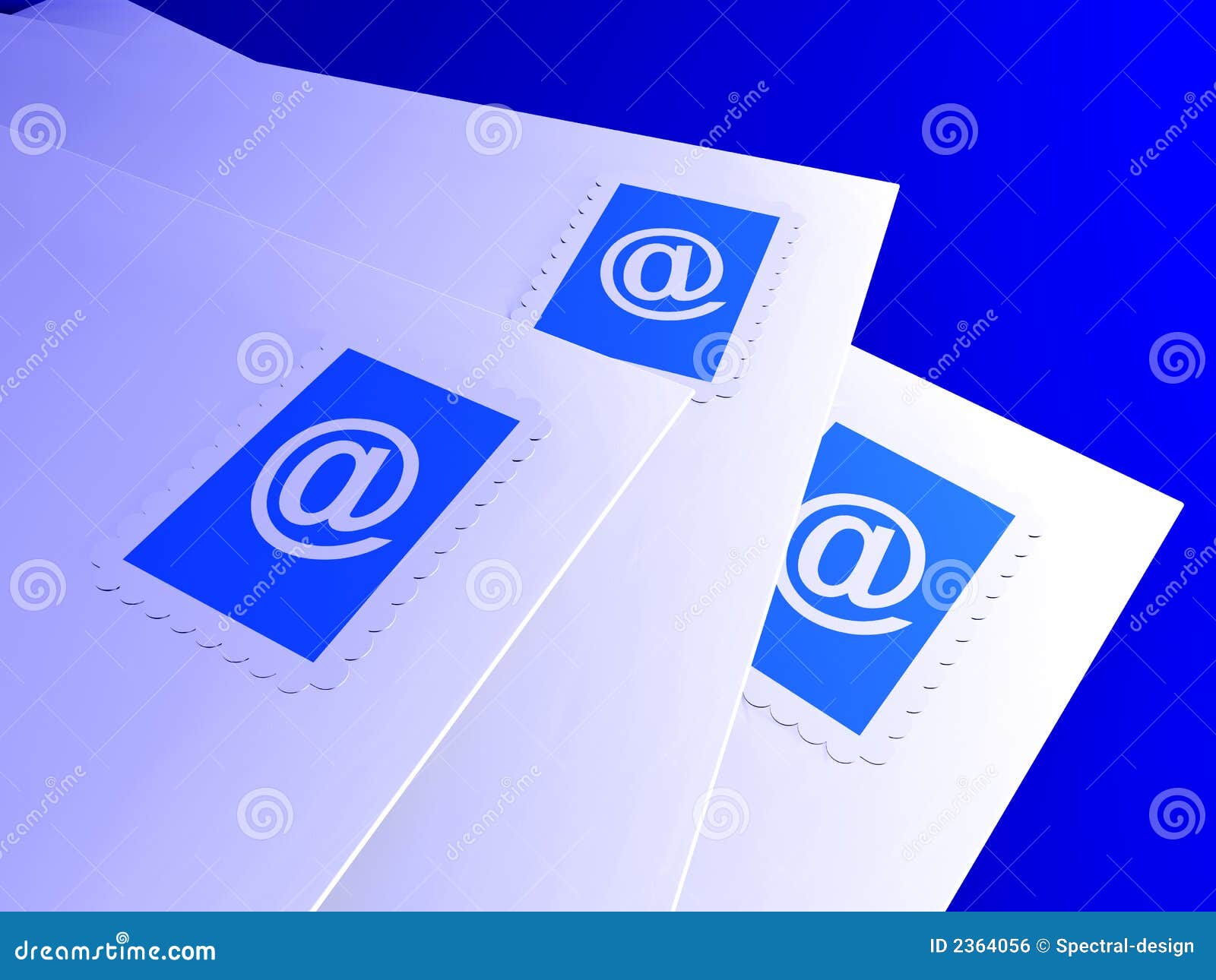 Email Letters stock illustration. Illustration of post - 2364056