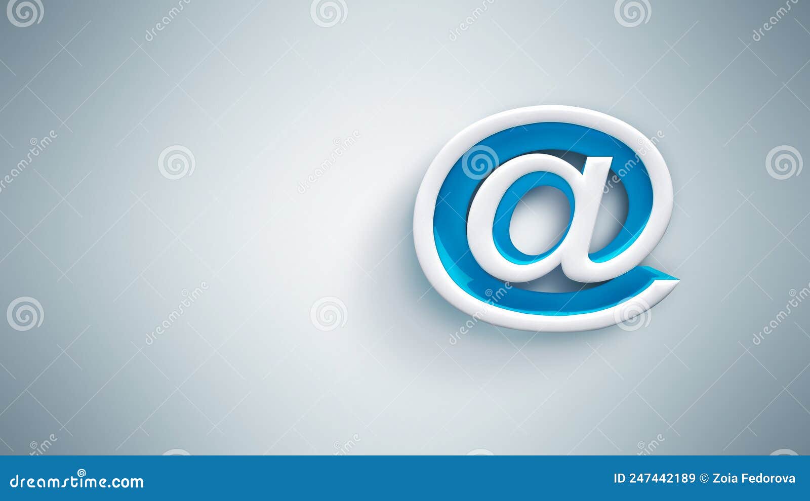 Email Light Background stock illustration. Illustration of letter ...