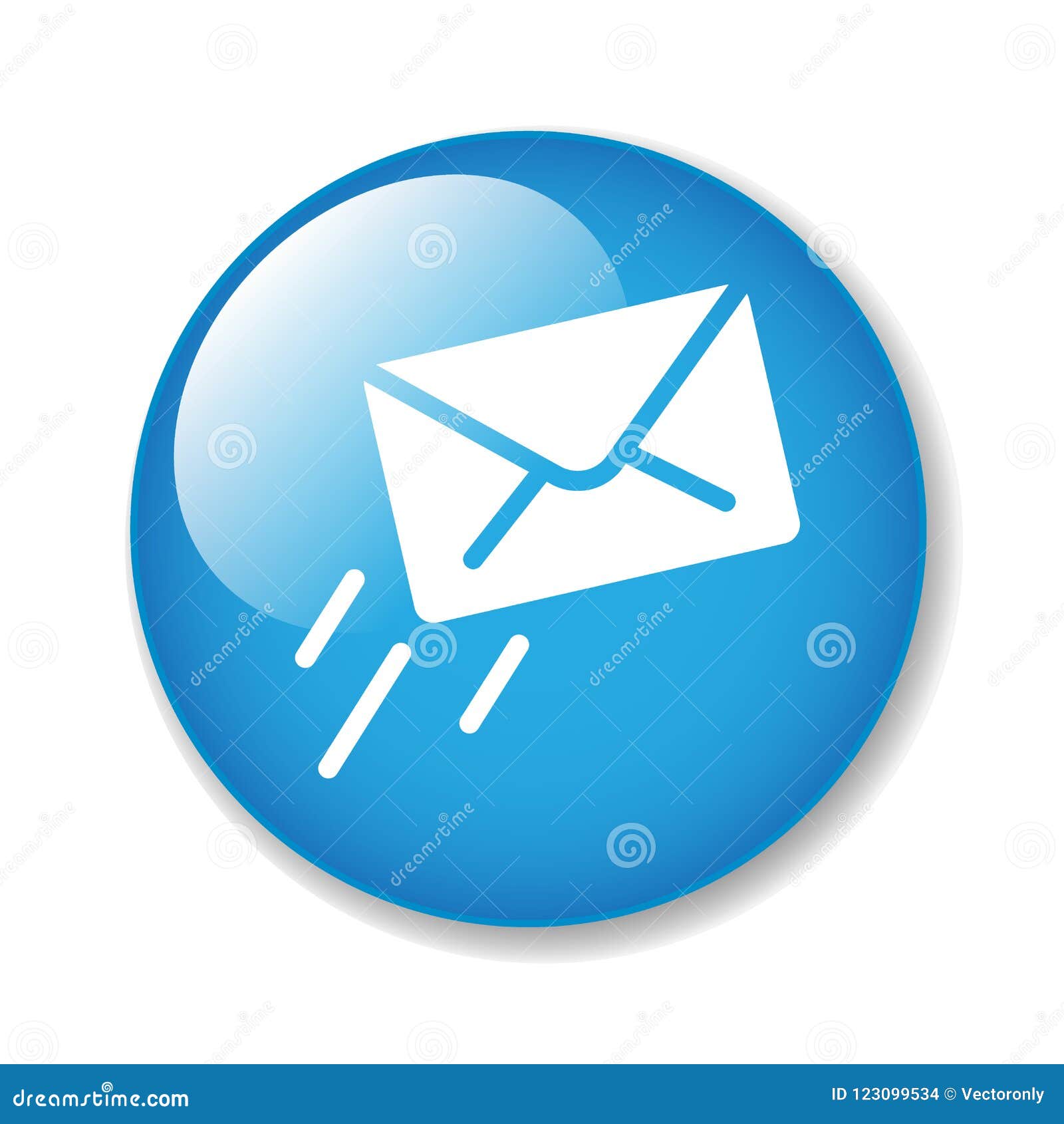 Email Mail Envelope Icon With Cross Mark Disapprove Symbol Vector ...