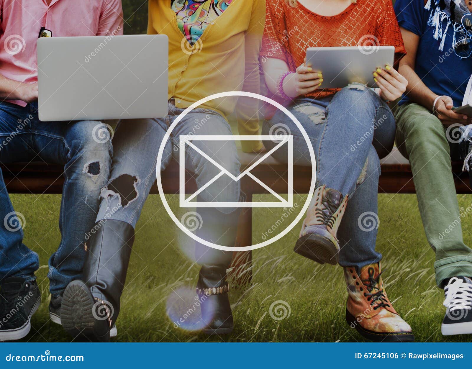 Email Mail Messaging Online Internet Concept Stock Photo - Image of ...