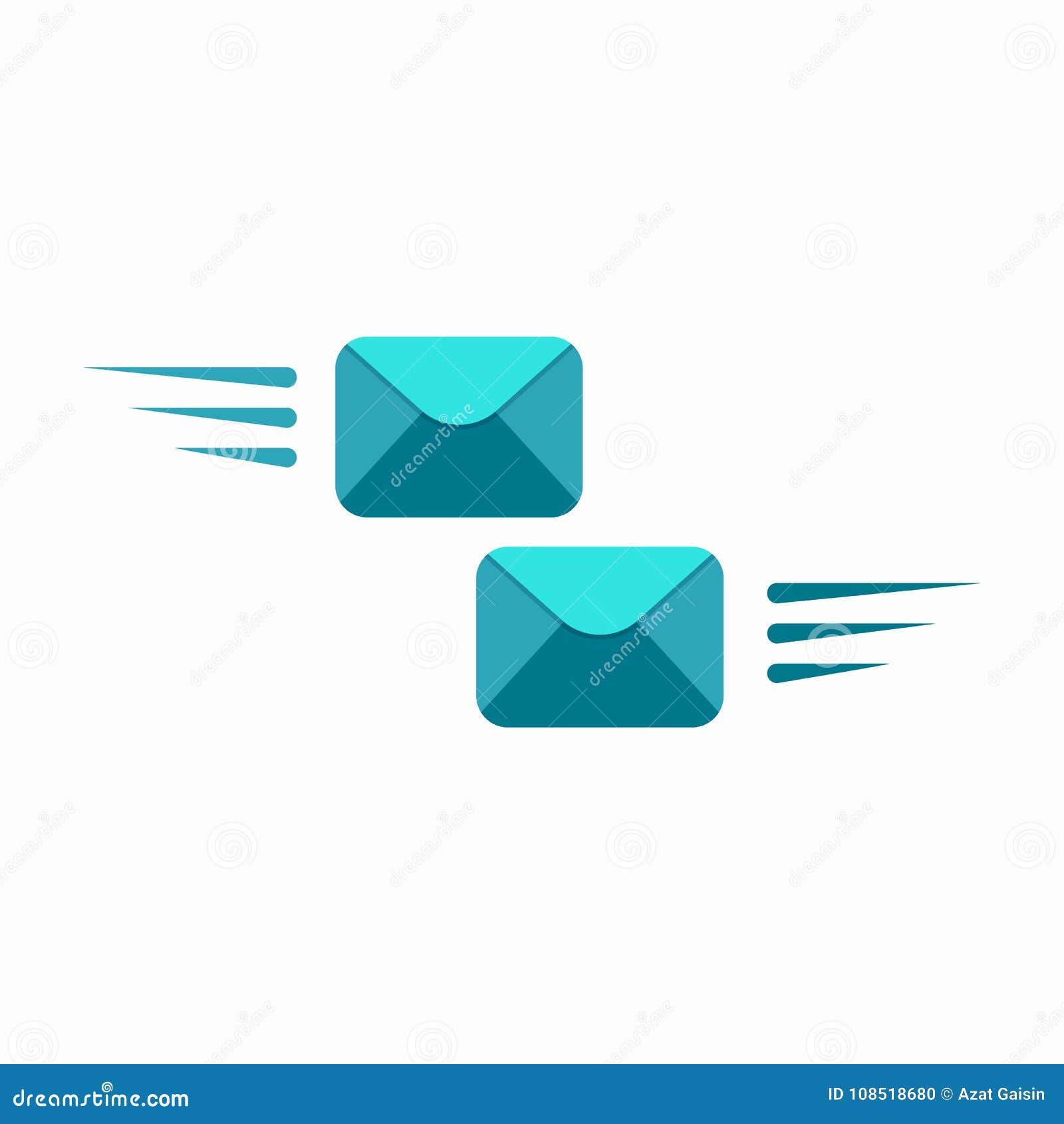 Email mail send sent icon stock vector. Illustration of mail - 108518680