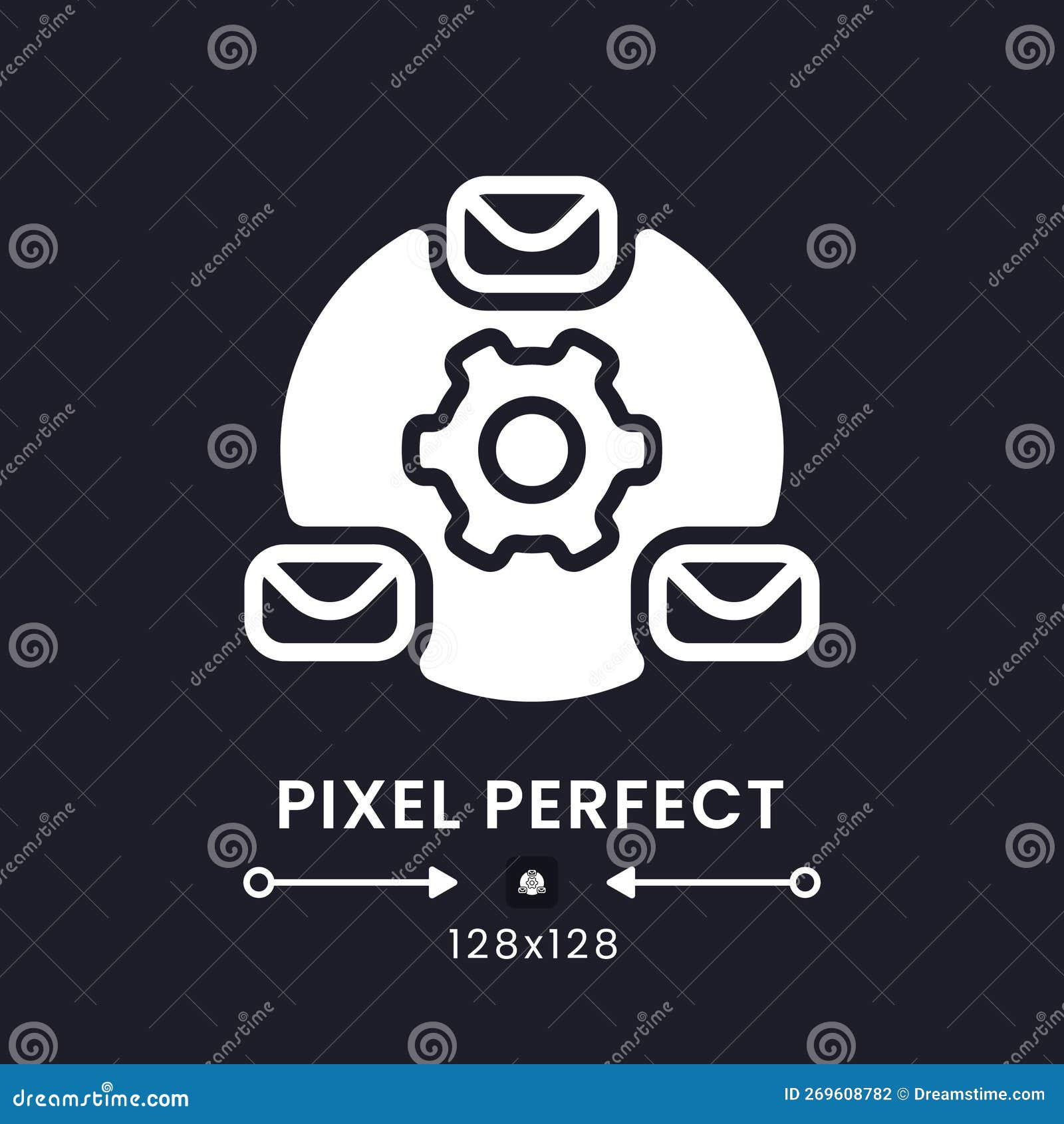 Email Management, Spam Letters Falling, Overfull Inbox Vector ...