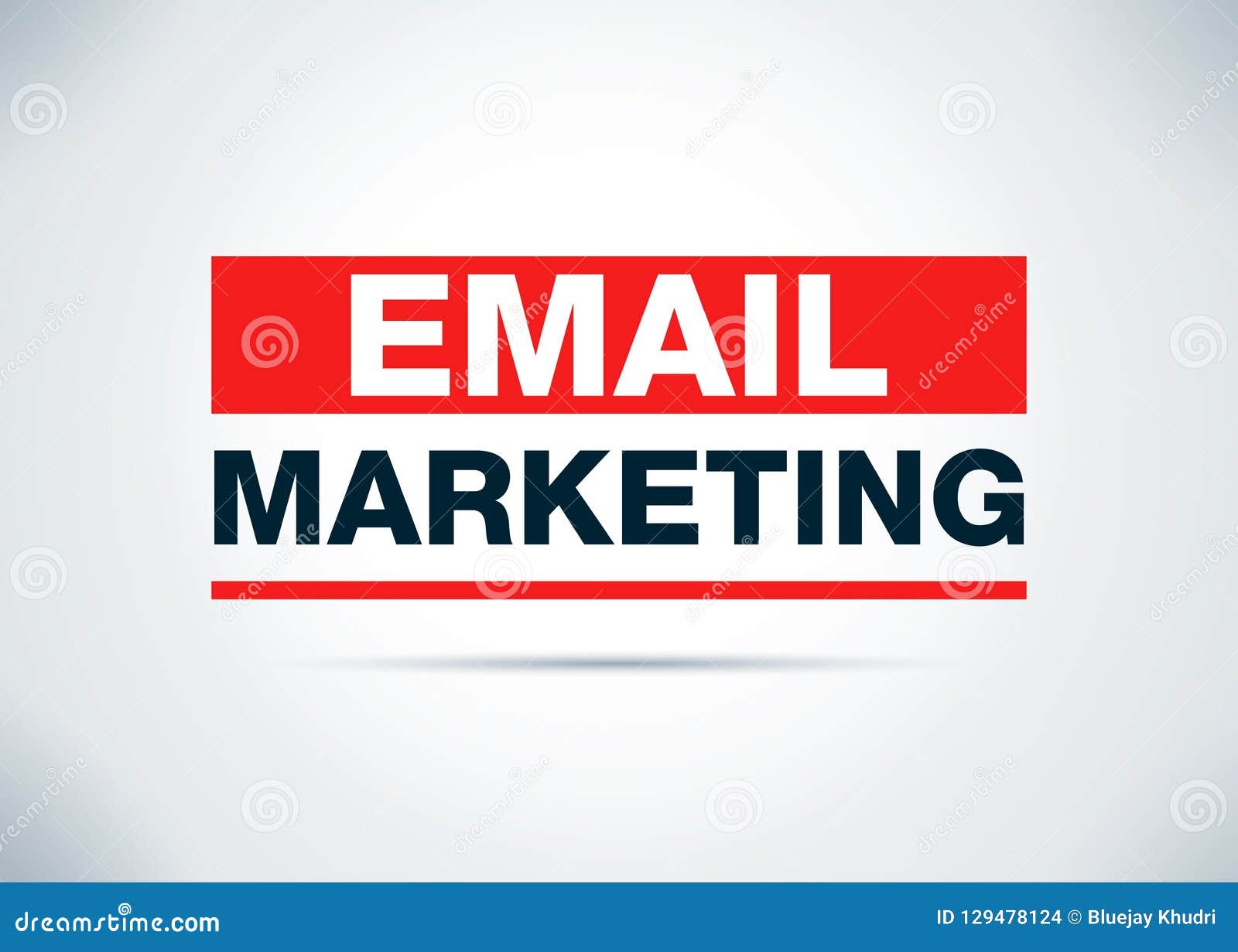 Email Marketing Abstract Flat Background Design Illustration Stock ...