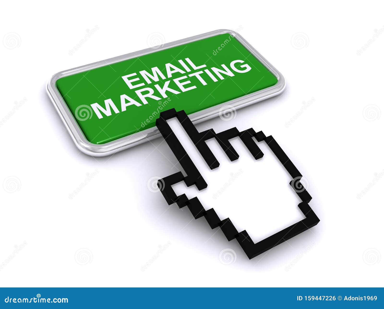 Email marketing button stock illustration. Illustration of buttons ...
