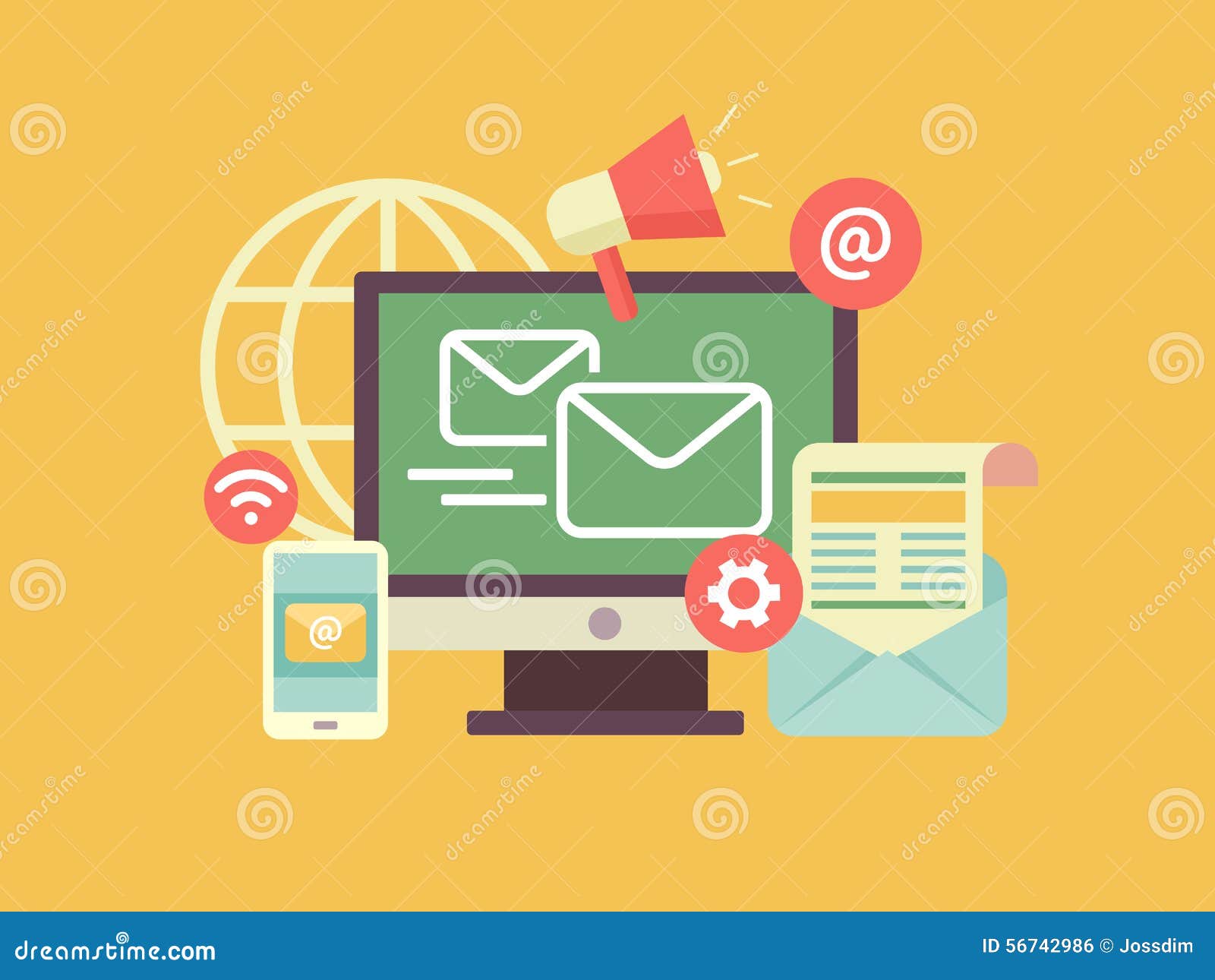Email Sharing Stock Illustrations – 5,322 Email Sharing Stock ...