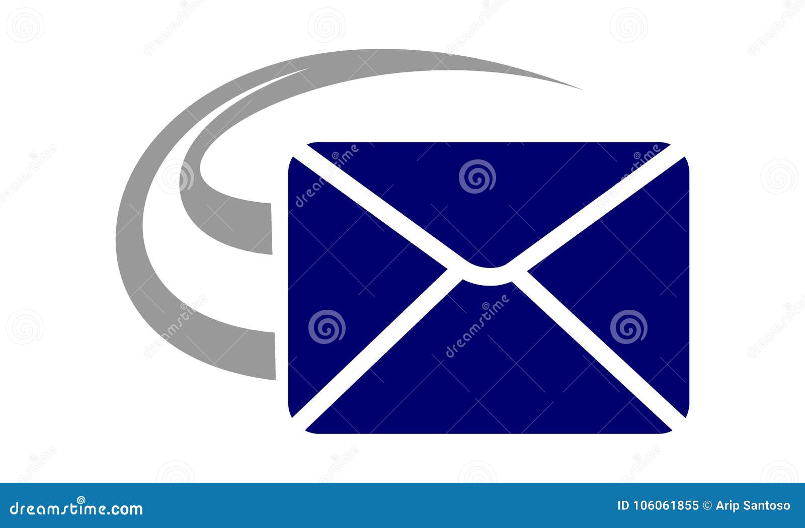 Email Marketing Template stock vector. Illustration of abstract - 106061855