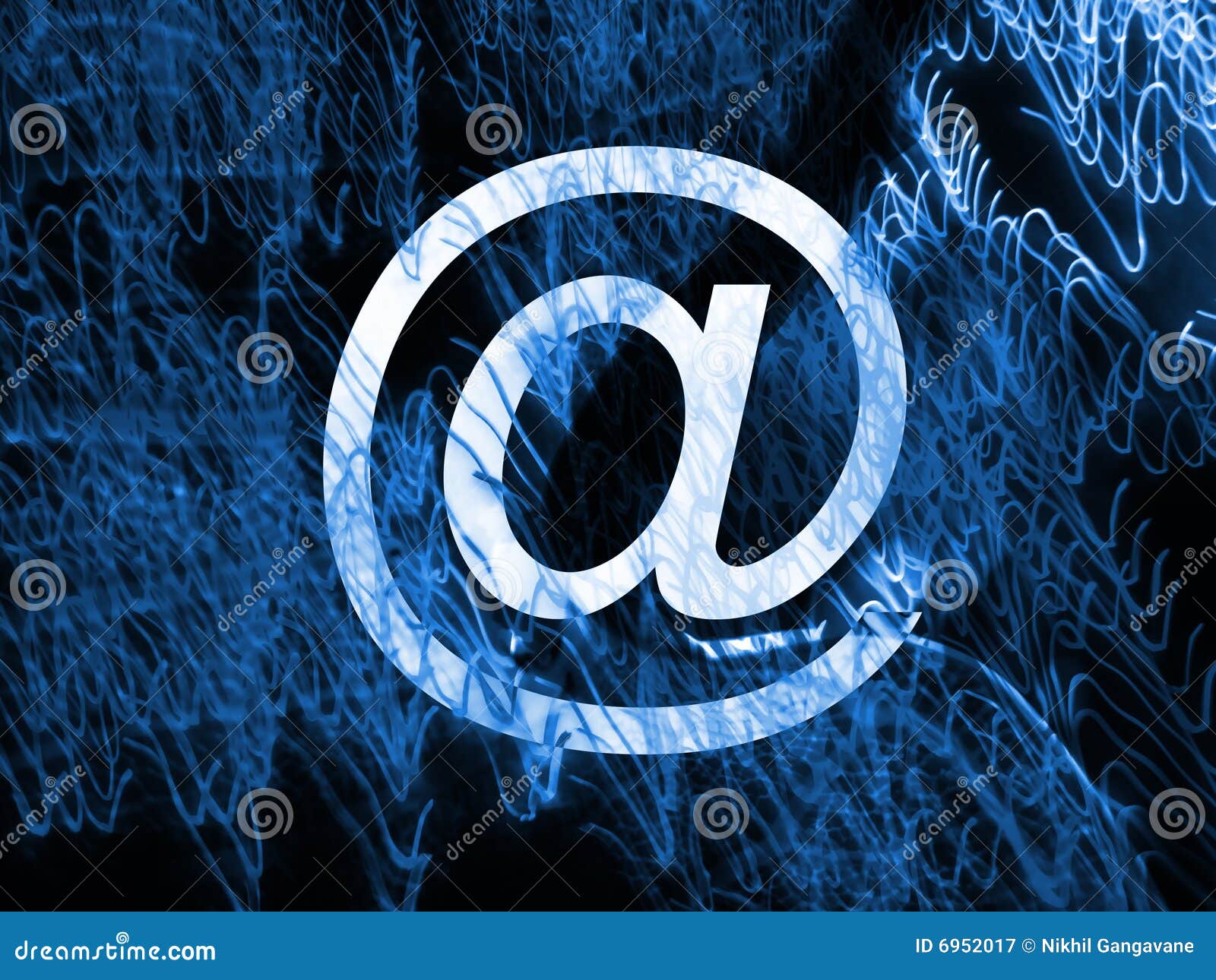 Email Mess Background stock illustration. Illustration of design - 6952017