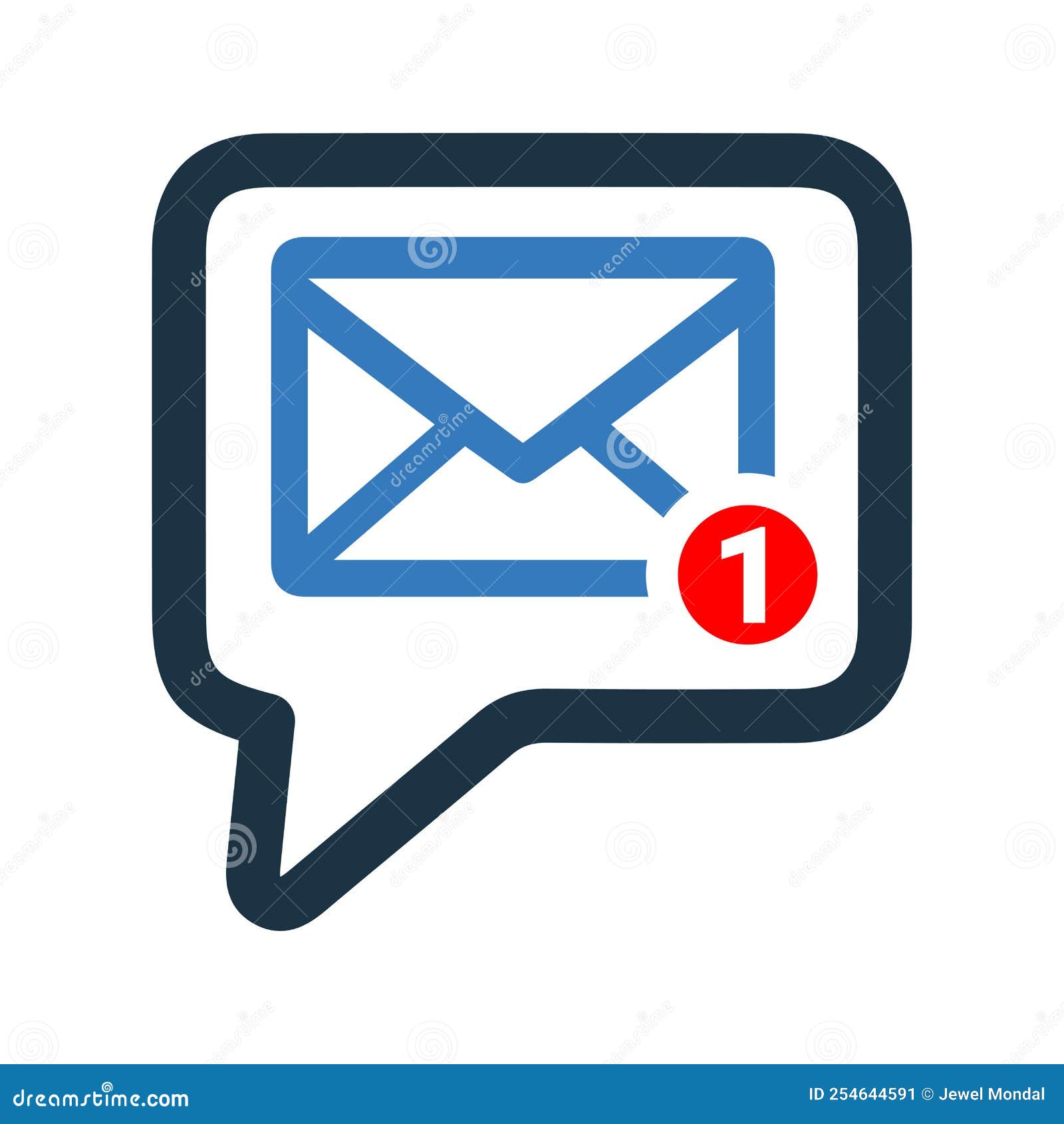 Email, Message, Communication, Chat Icon. Editable Vector Graphics ...