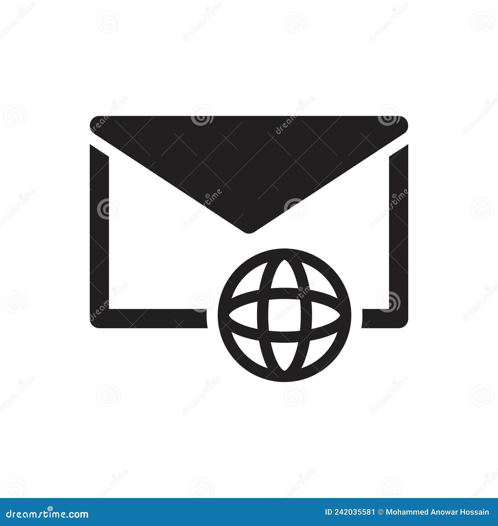 Email Icon - Message Icon - Stock Vector - Illustration of envelope ...