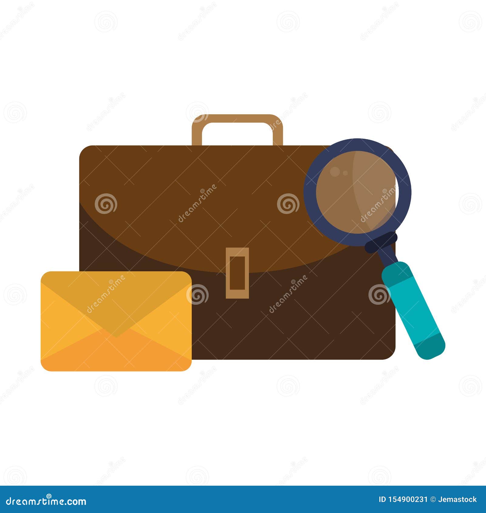 Email Message Post Card Cartoon Stock Vector - Illustration of ...