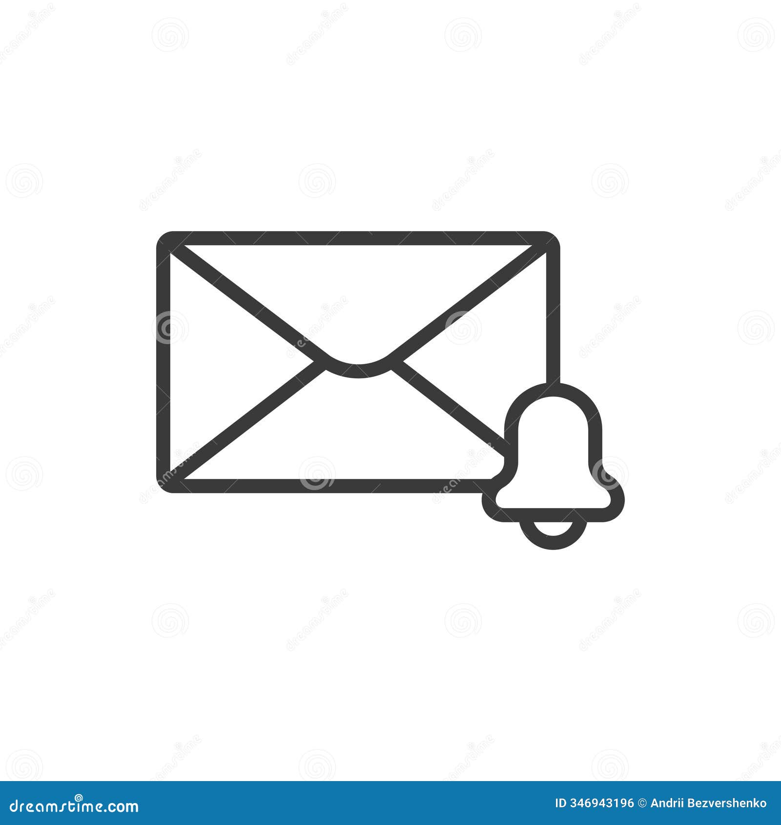 Communication With Mail,Mail Hand Drawing Vintage Style Cartoon Vector ...