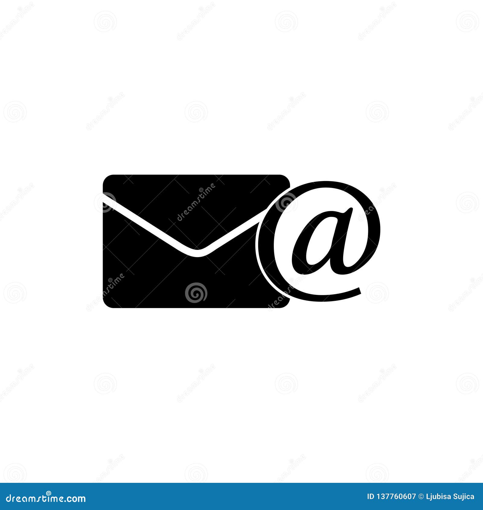 Email Open, Open Email, Read Email Icon or Logo Stock Vector ...
