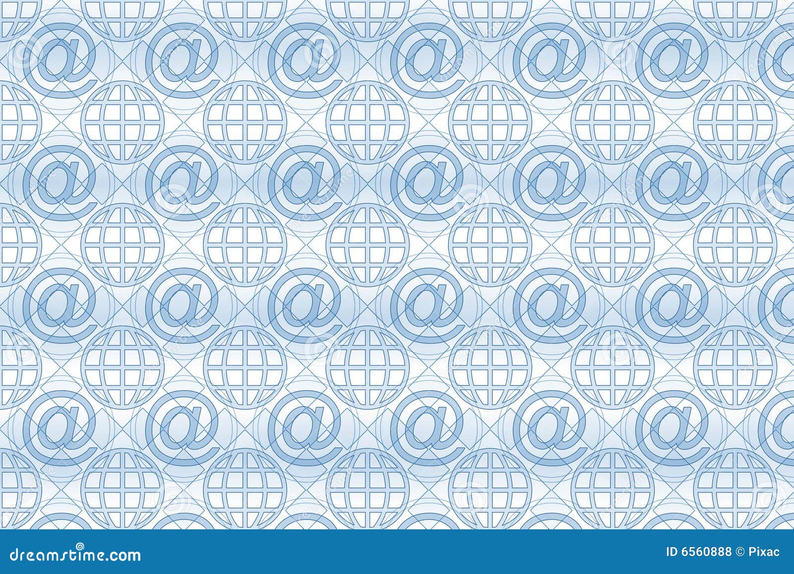 Email Pattern Background stock illustration. Illustration of icon - 6560888