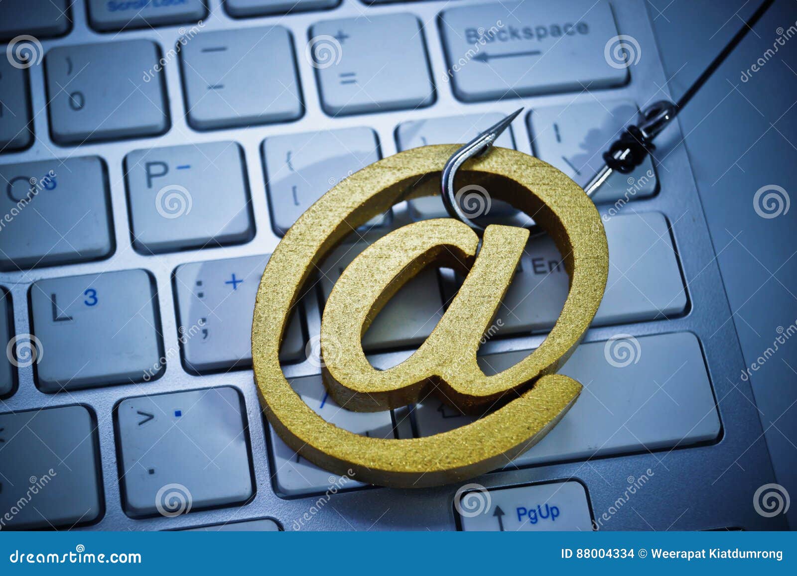 Email phishing attack stock photo. Image of computer - 88004334