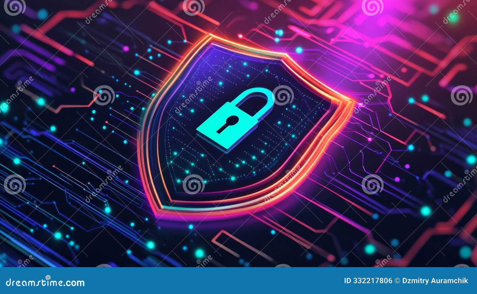 Email Phishing Encrypted Technology, Digital Information Protected ...