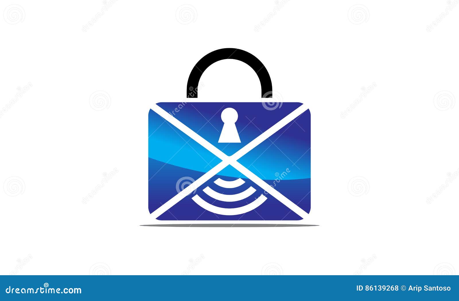 Email Protection stock vector. Illustration of protection - 86139268