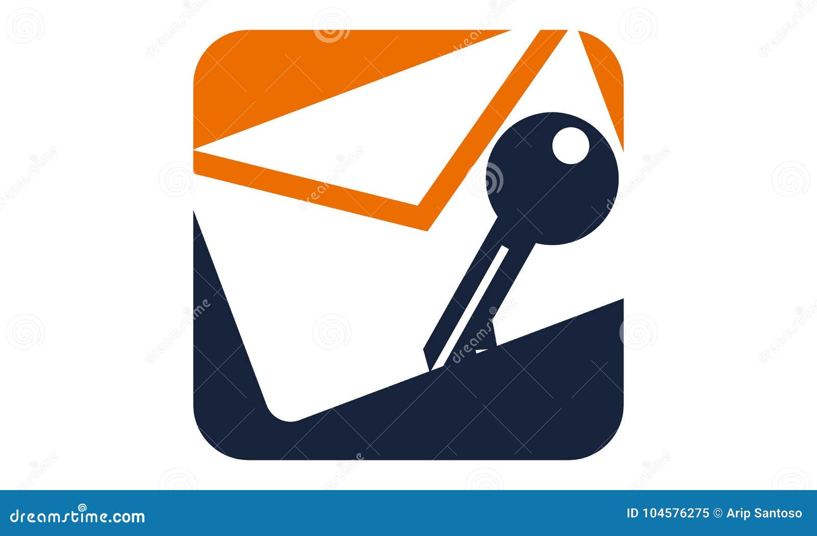 Email Protection Template stock vector. Illustration of logo - 104576275