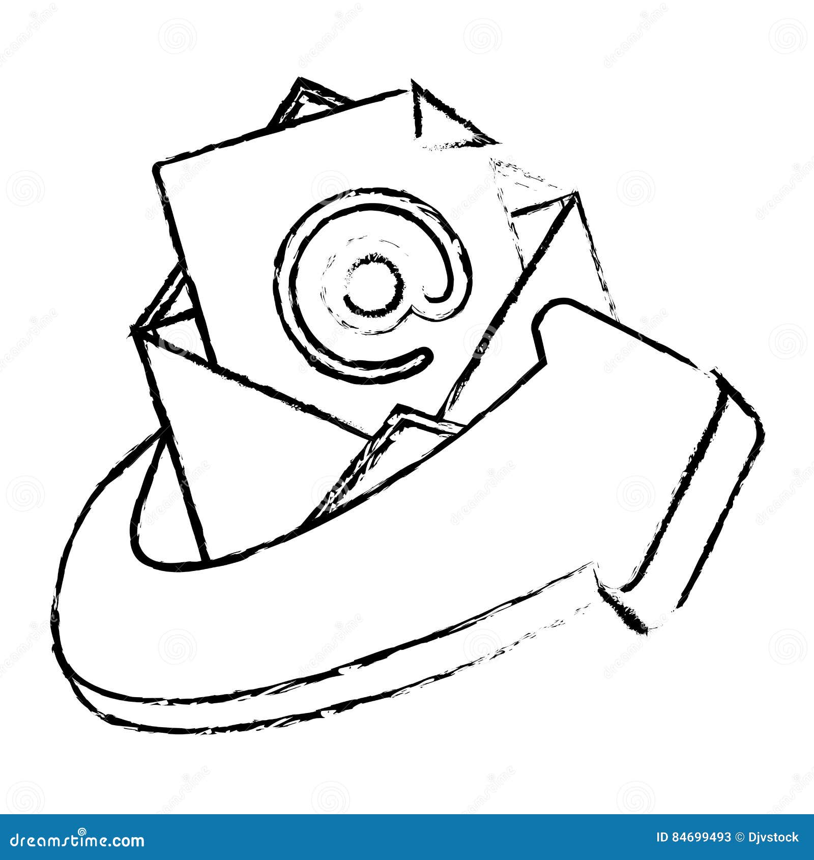 Email related icons image stock illustration. Illustration of symbol ...