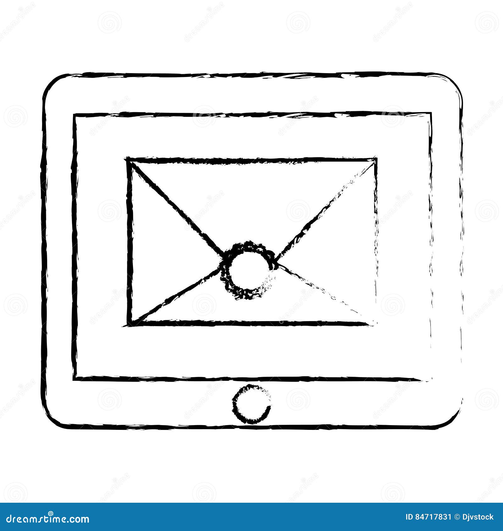 Email related icons image stock illustration. Illustration of post ...