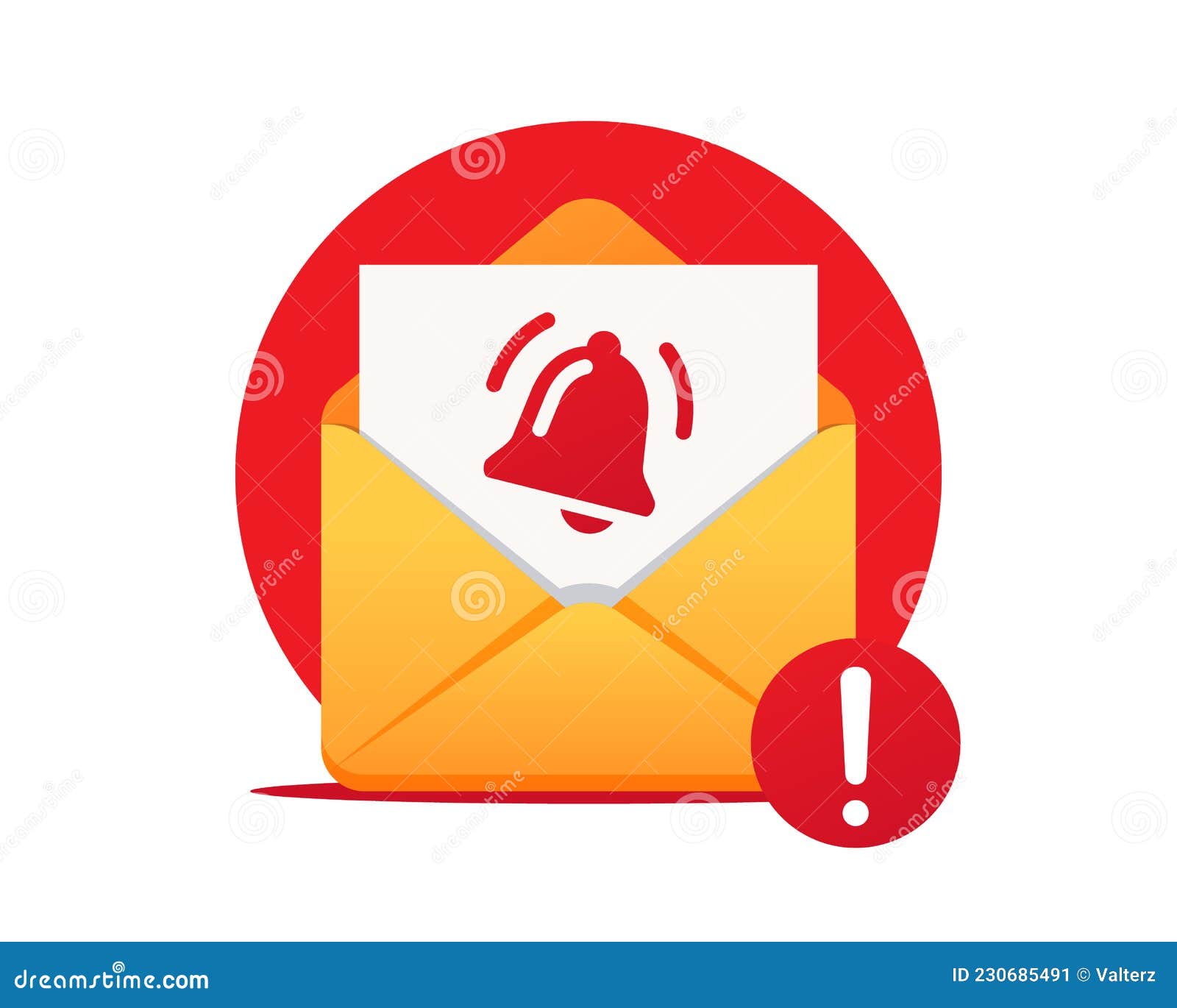 Reminder Vector, Notify Me Template Post With Notification Bell Icon ...