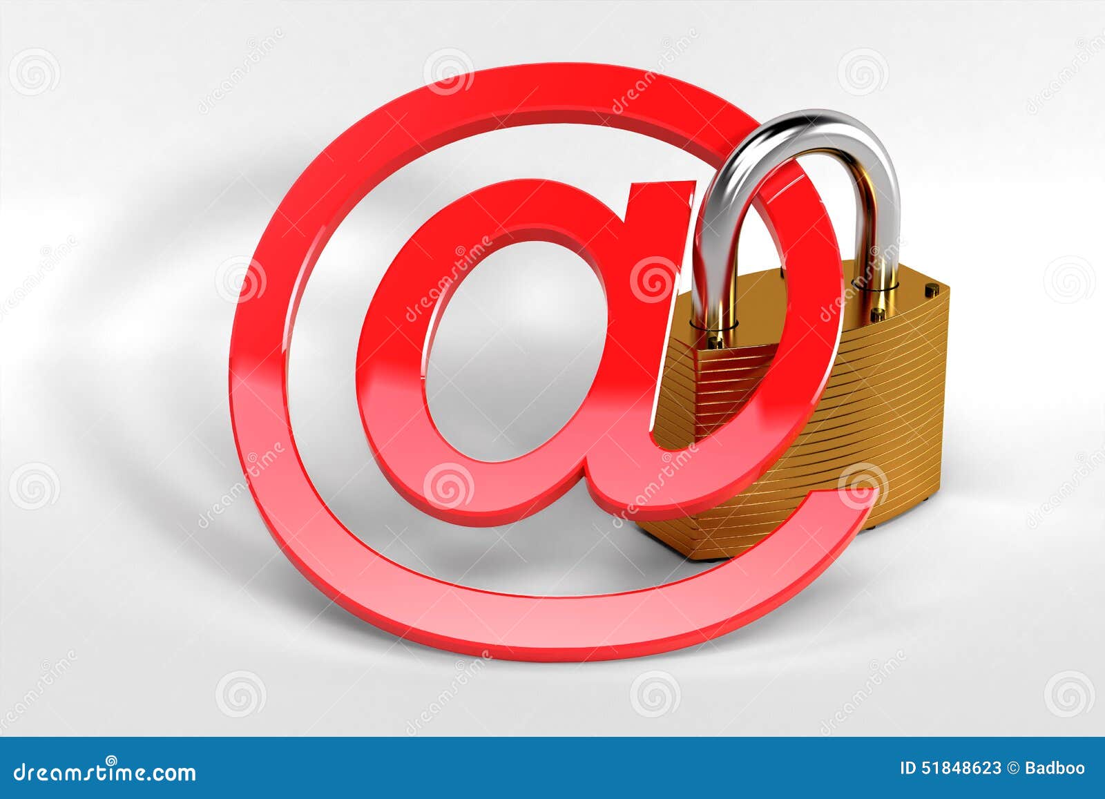 Email security concept stock illustration. Illustration of metal - 51848623
