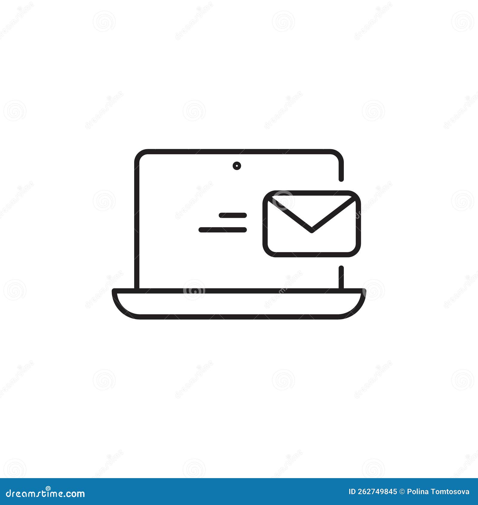 Send Line Vector Icons And Signs. Post, Express, Transmit, Launch ...