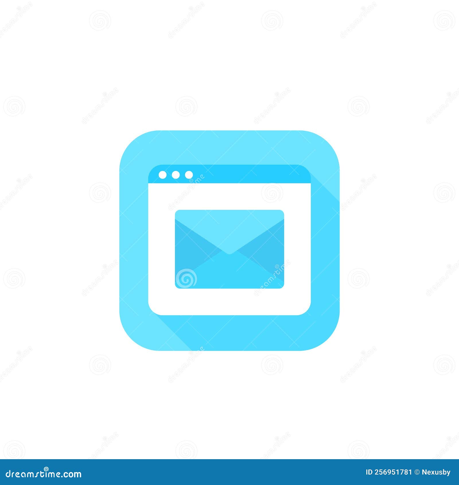 Email Service Vector Icon for Web Stock Vector - Illustration of email ...