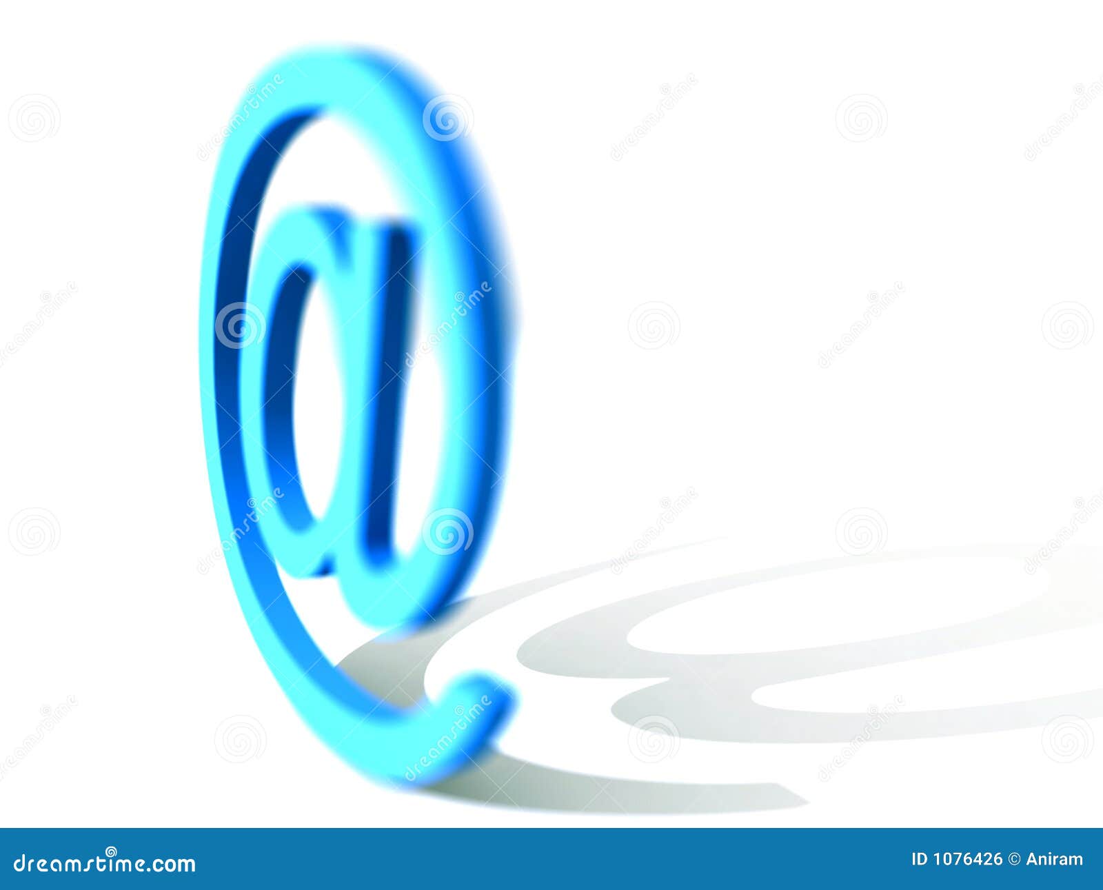 Email Sign stock illustration. Illustration of computerrender - 1076426