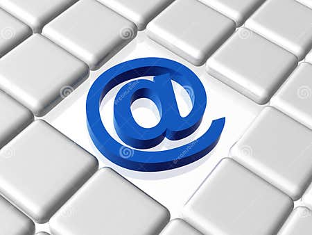 Email sign stock illustration. Illustration of letter - 24076676