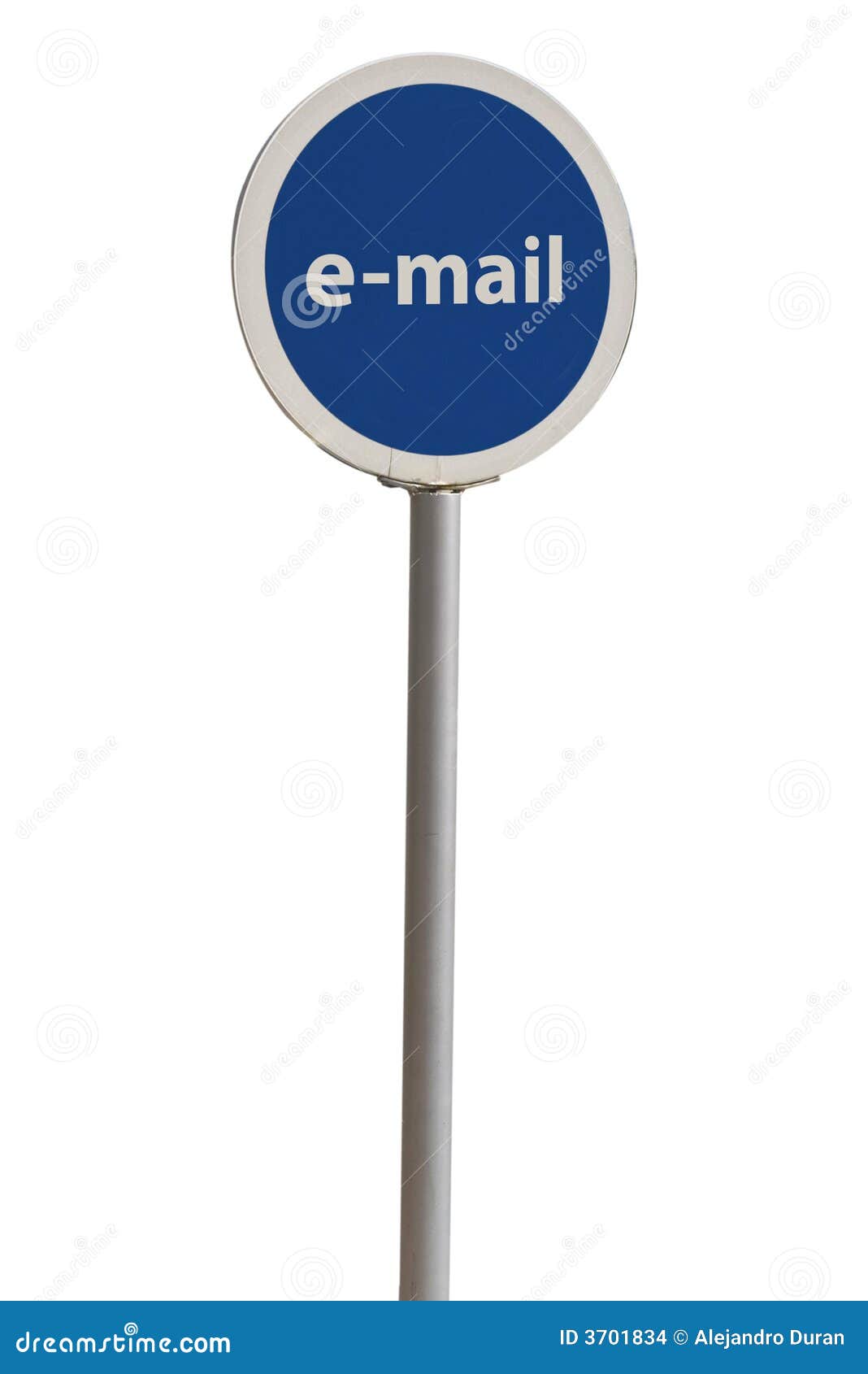 Email sign stock photo. Image of mall, metal, advertising - 3701834