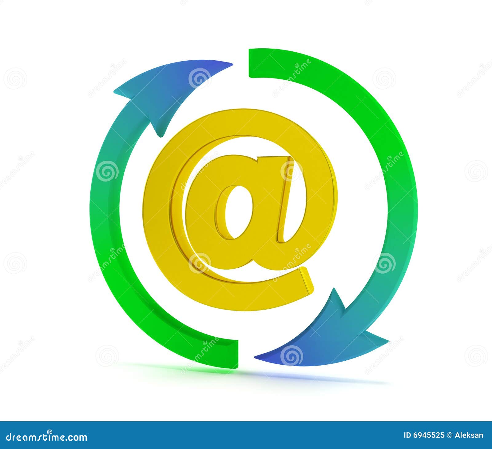 Email sign stock illustration. Illustration of network - 6945525