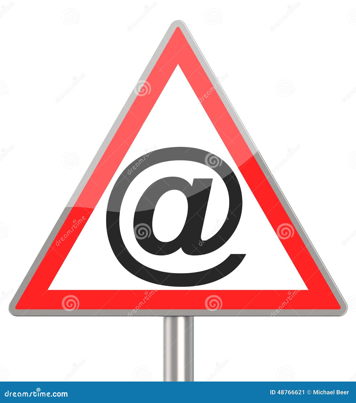 The email sign stock illustration. Illustration of spam - 48766621
