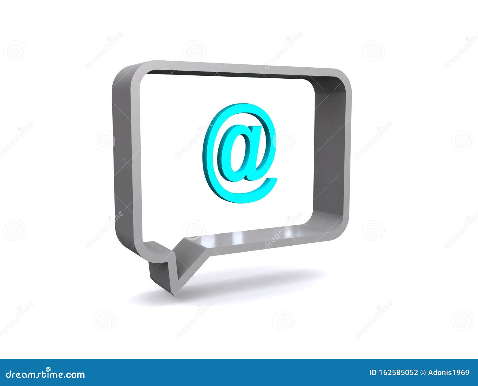 Email speech bubble stock illustration. Illustration of idea - 162585052