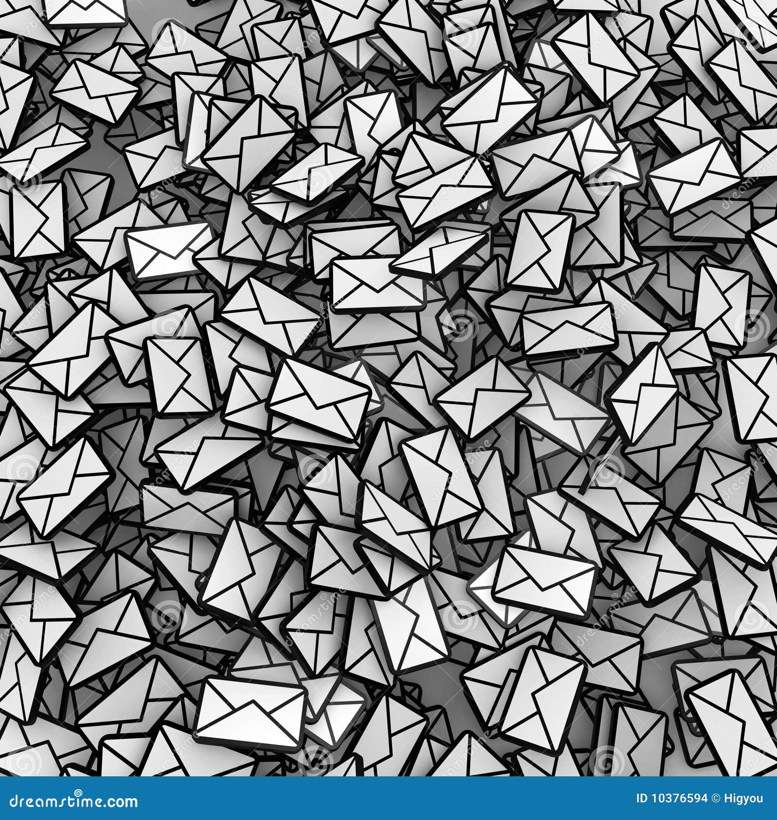 Email Square stock illustration. Illustration of note - 10376594