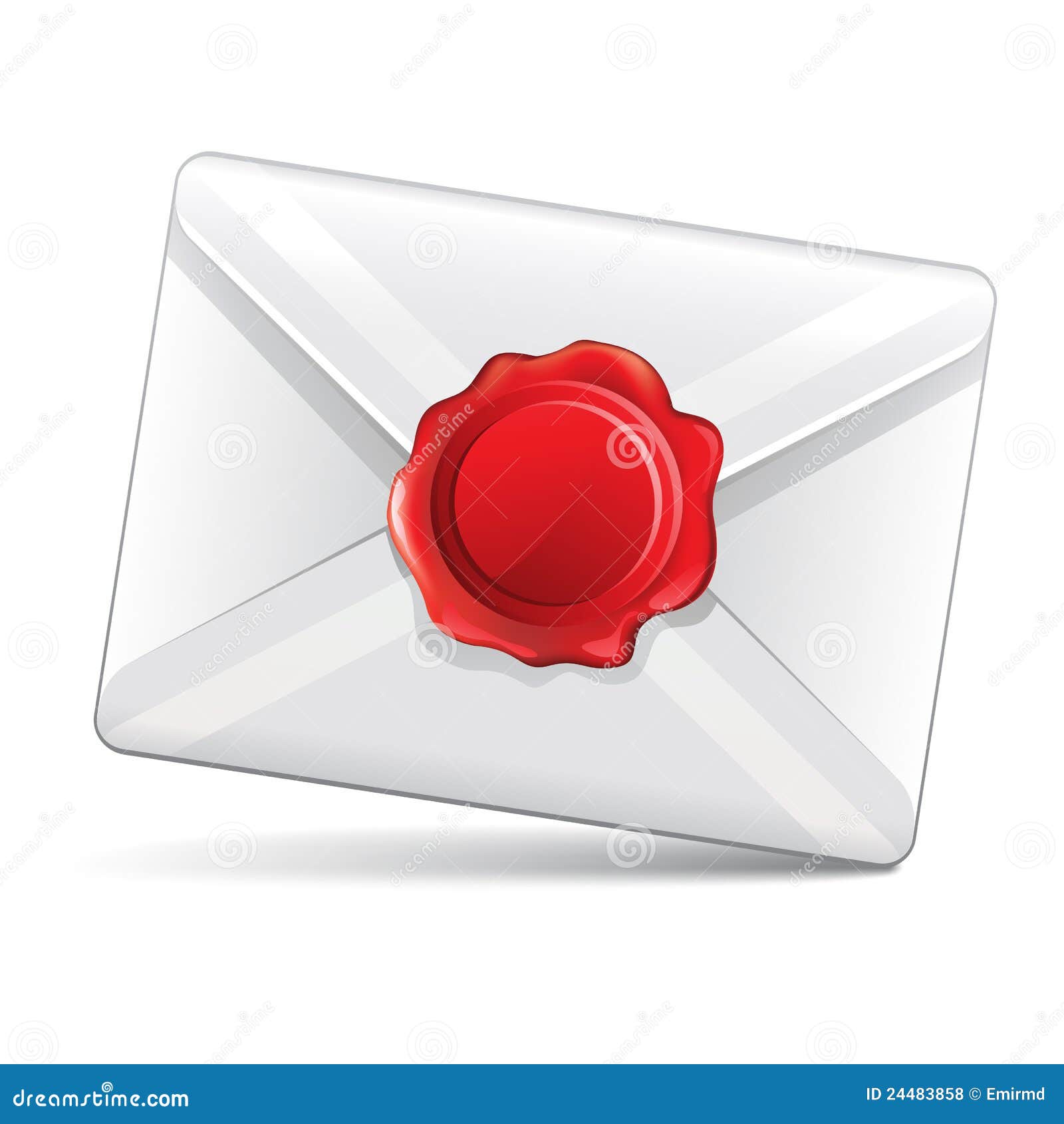 Email stamp stock illustration. Illustration of concept - 24483858