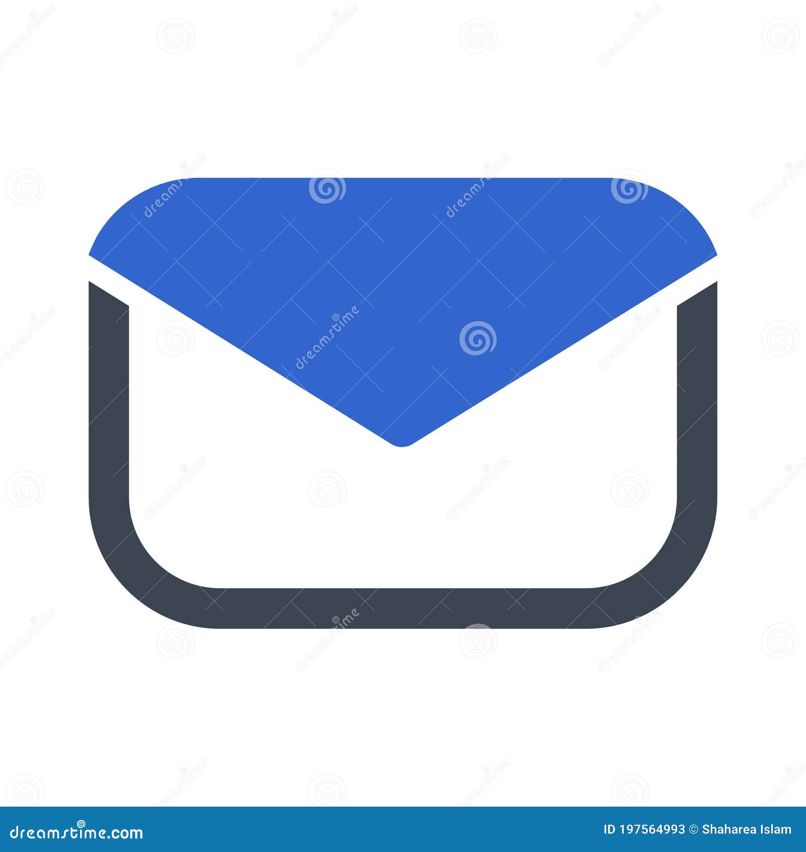 Email Subscription Icon stock vector. Illustration of email - 197564993