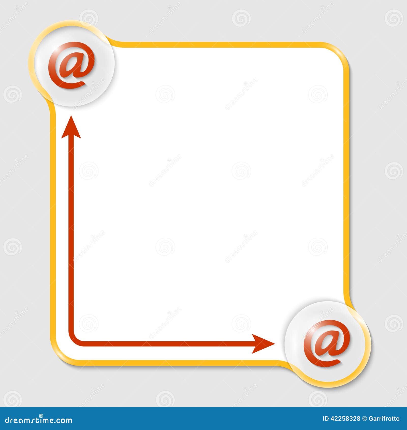 Email symbol stock vector. Illustration of color, design - 42258328