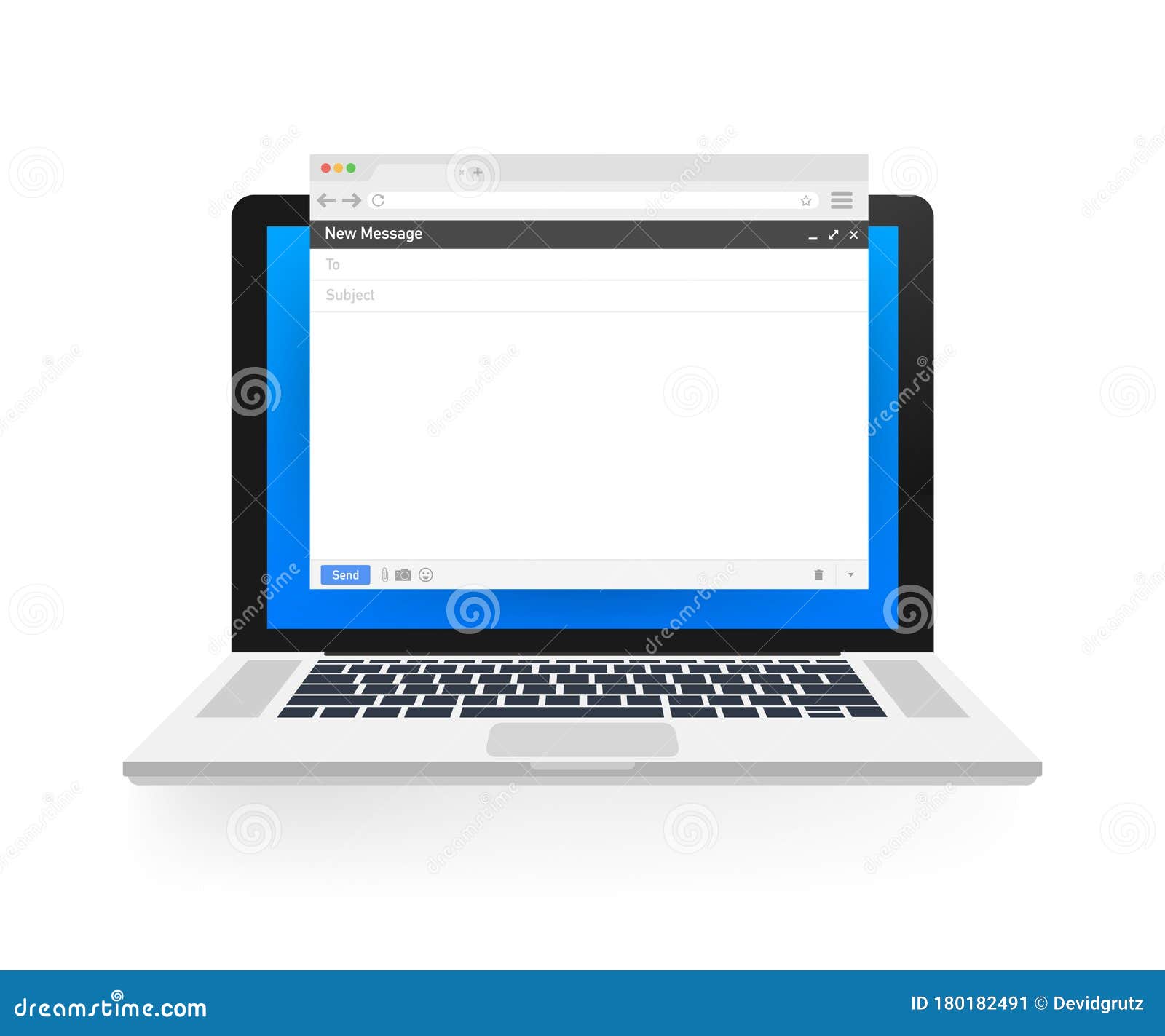 Email Template. Blank E-mail Browser Window. Mail Message Web Page ... Email Template. Blank E-mail Browser Window. Mail Message Web Page ...