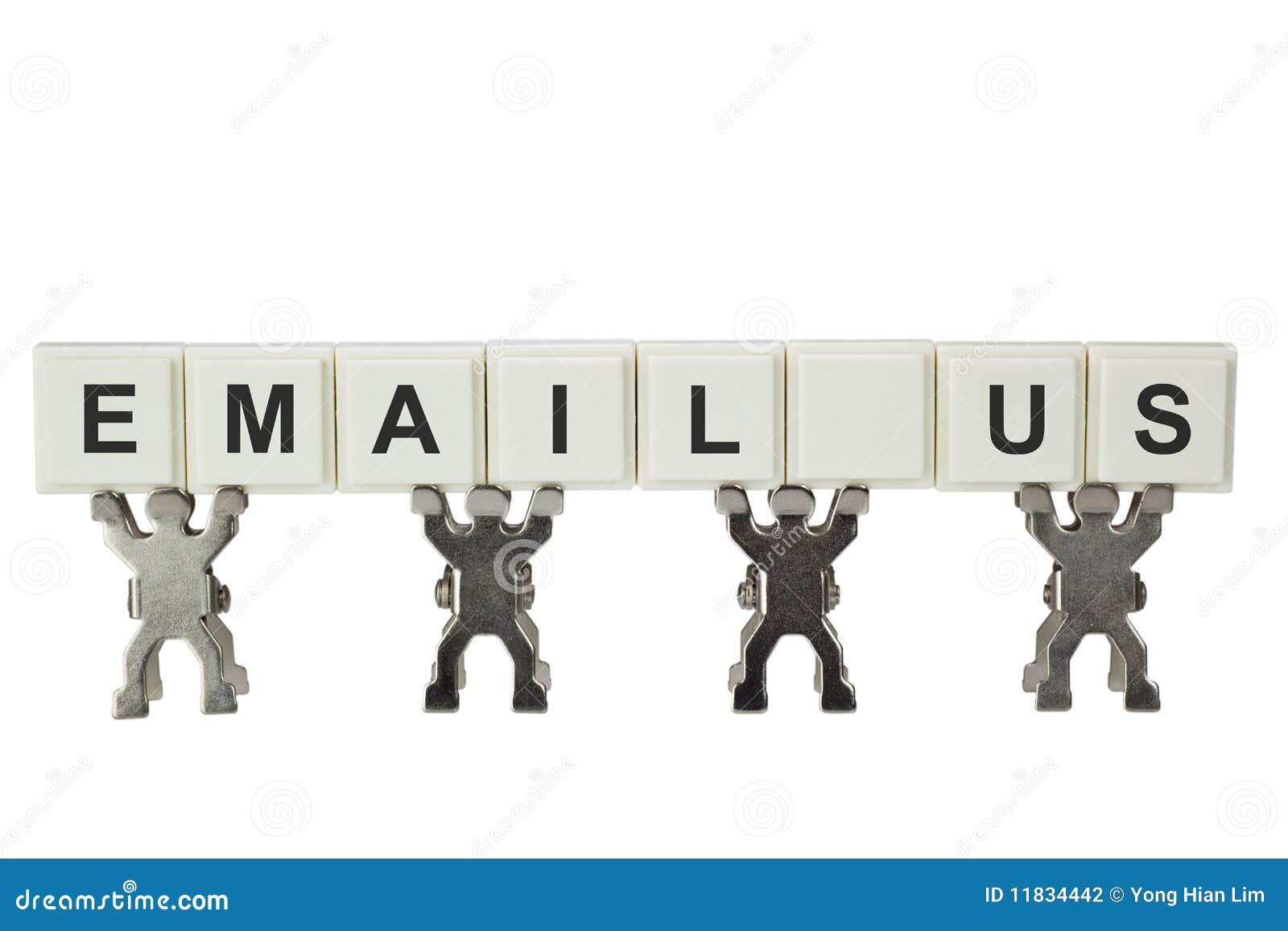 Email Us stock photo. Image of white, isolated, figurine - 11834442
