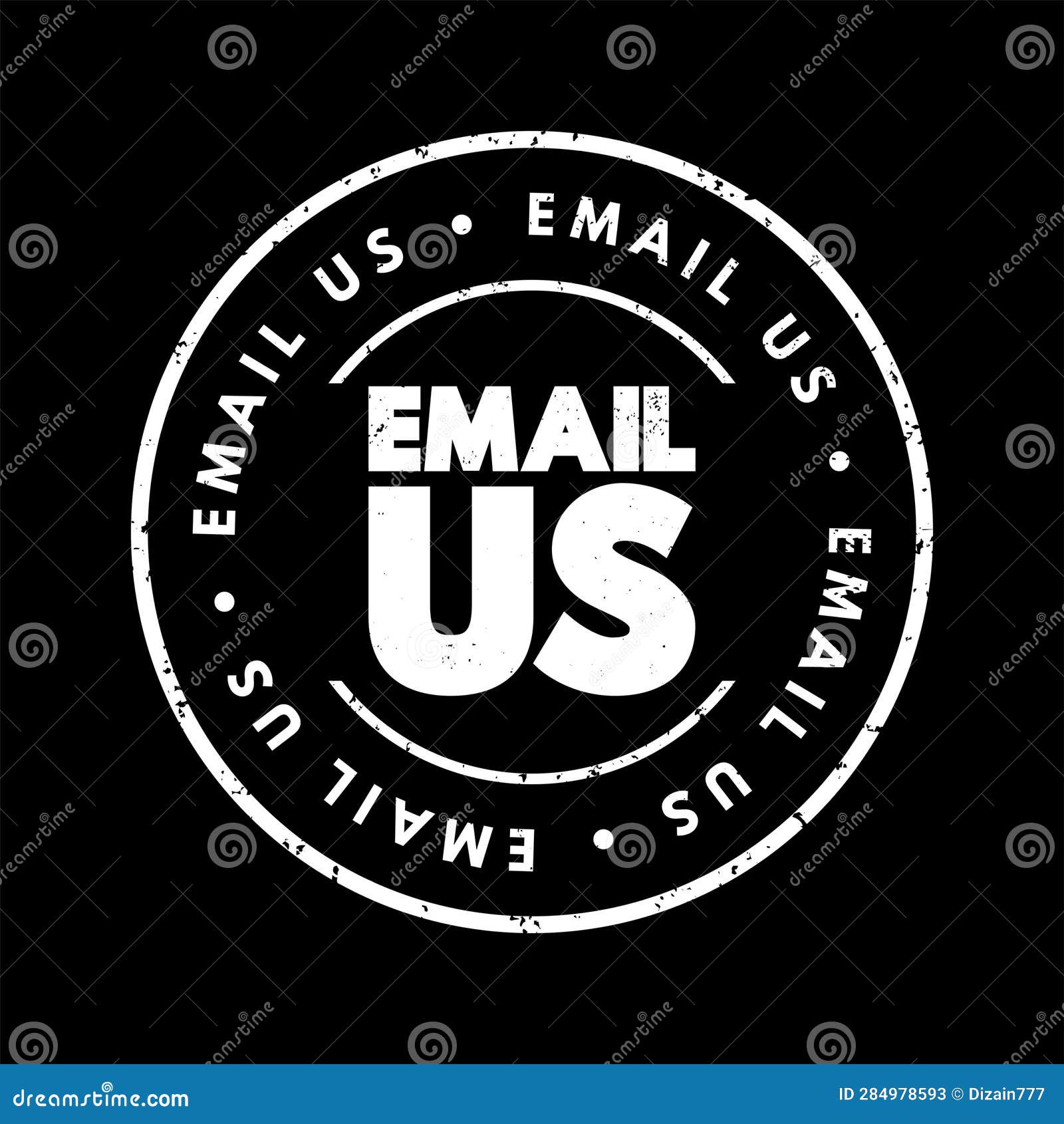 Email Us Text Stamp, Concept Background Stock Image - Image of chat ...
